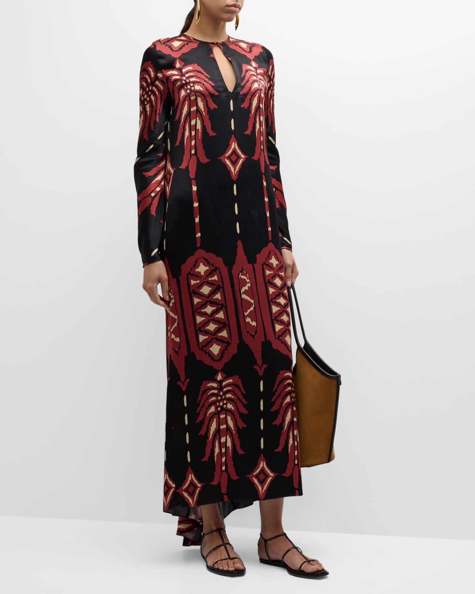 Johanna Ortiz Relics of Wisdom Tunic Dress | Neiman Marcus