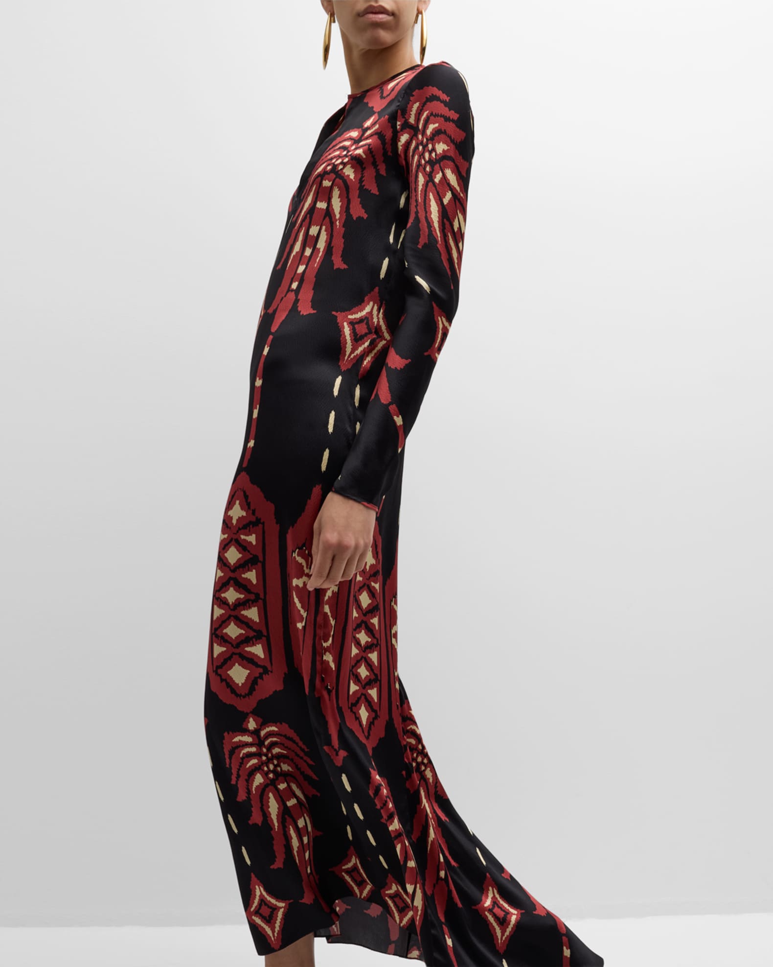 Johanna Ortiz Relics of Wisdom Tunic Dress | Neiman Marcus