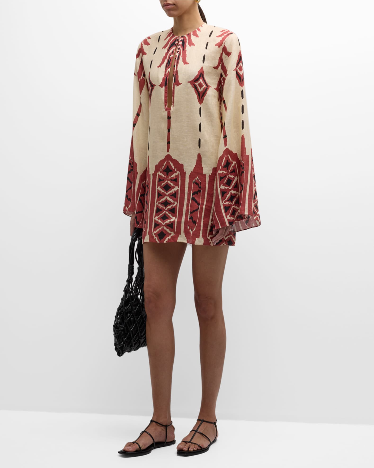 Johanna Ortiz Desert Scout Mini Dress | Neiman Marcus