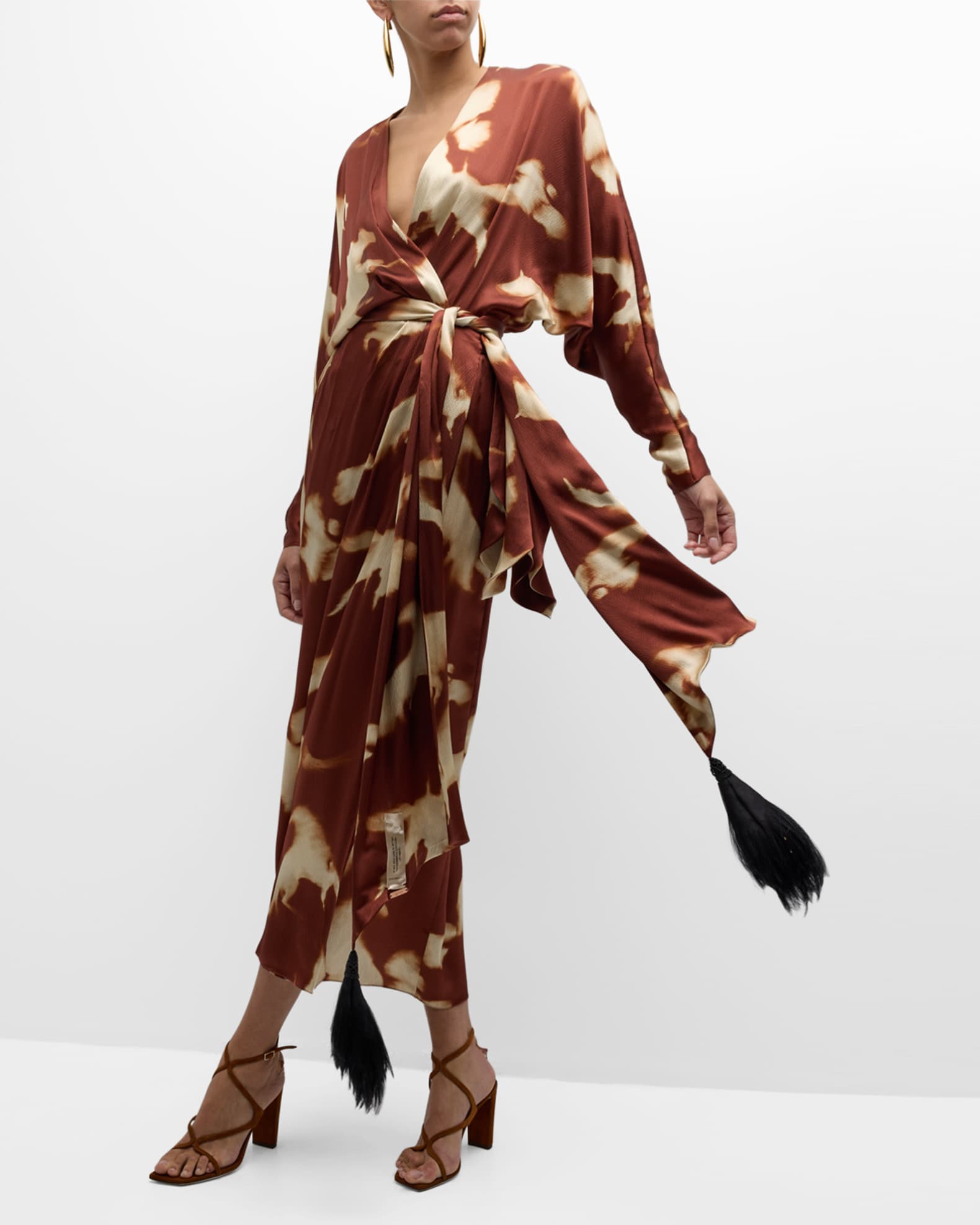 Johanna Ortiz Mojave Trail Wrap Dress | Neiman Marcus