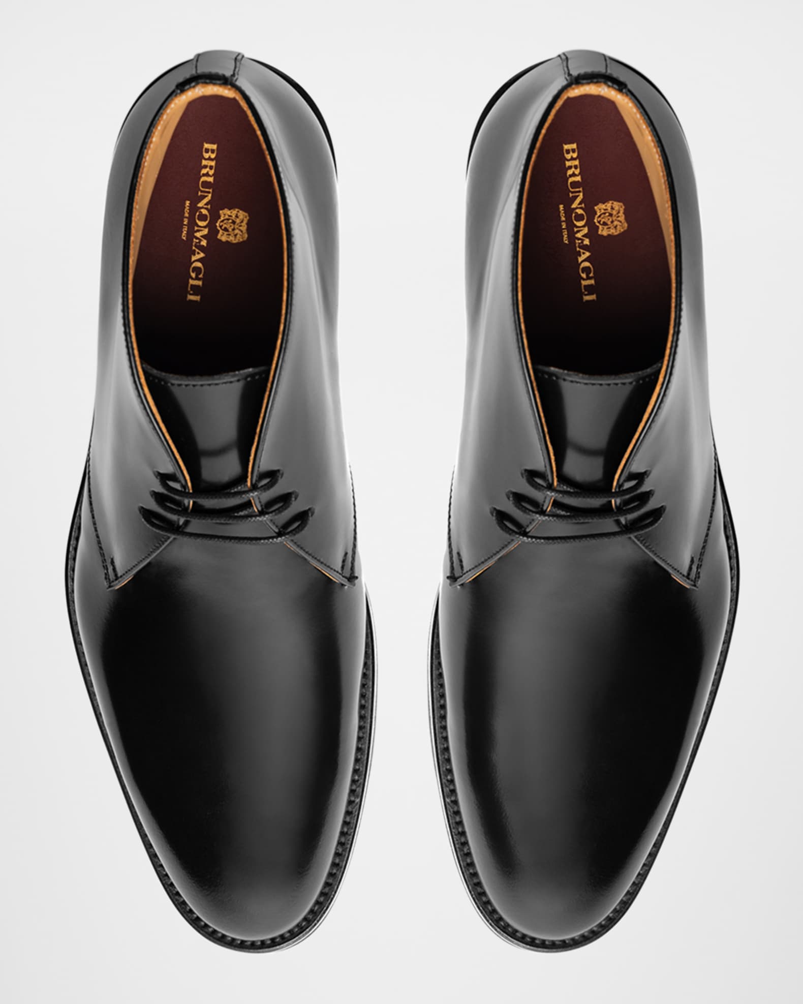 Bruno Magli Men's Claudio Leather Chukka Boots | Neiman Marcus