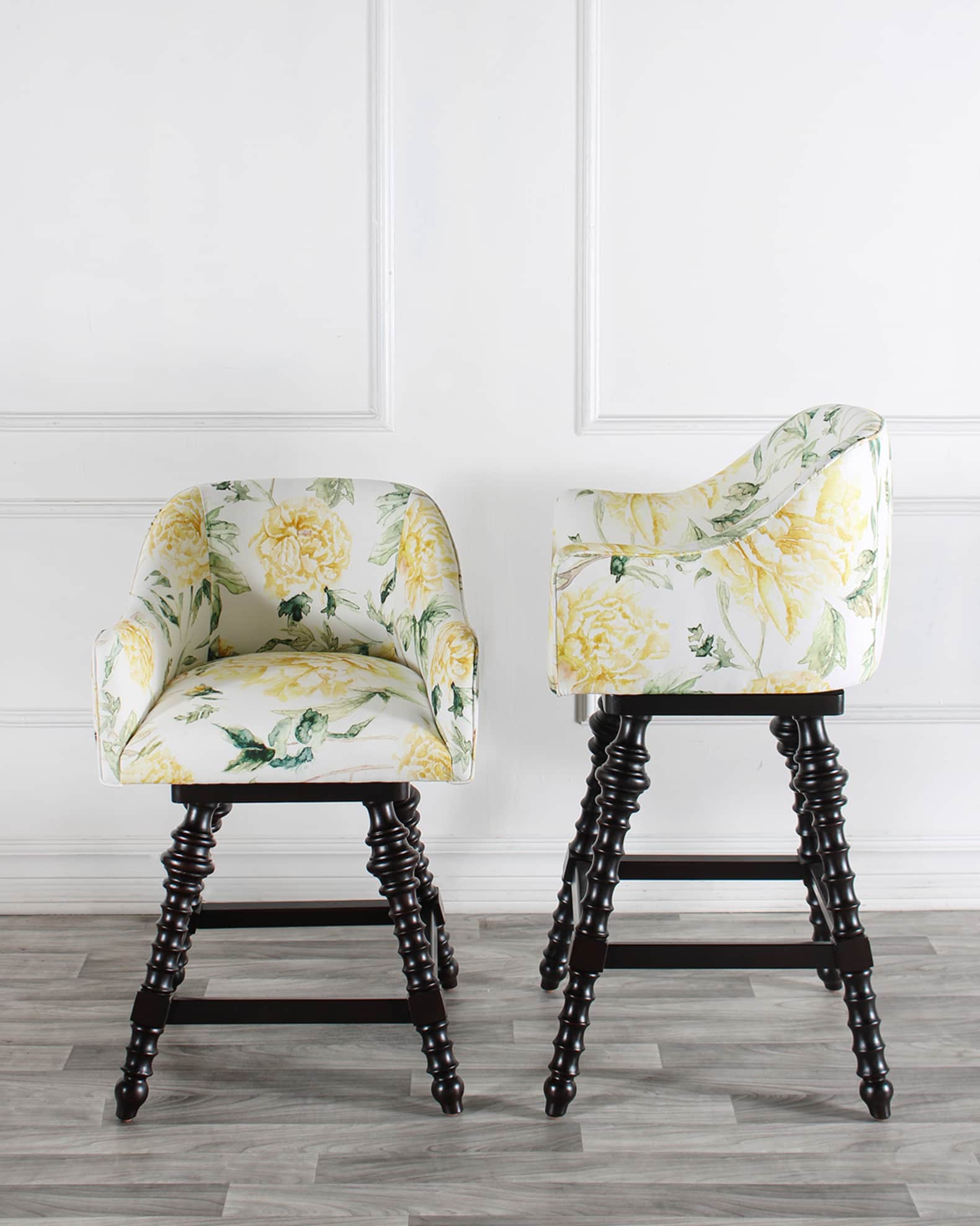 Loren Swivel Stool Collection | Neiman Marcus