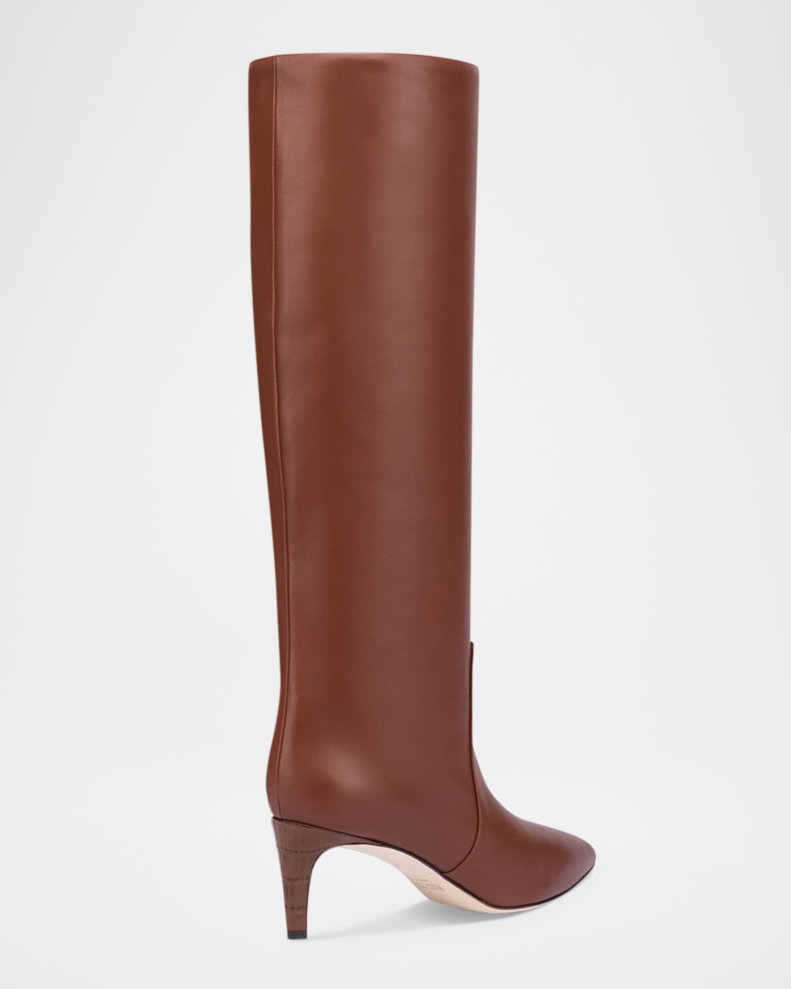 Knee-High Leather Stiletto Boots | Neiman Marcus