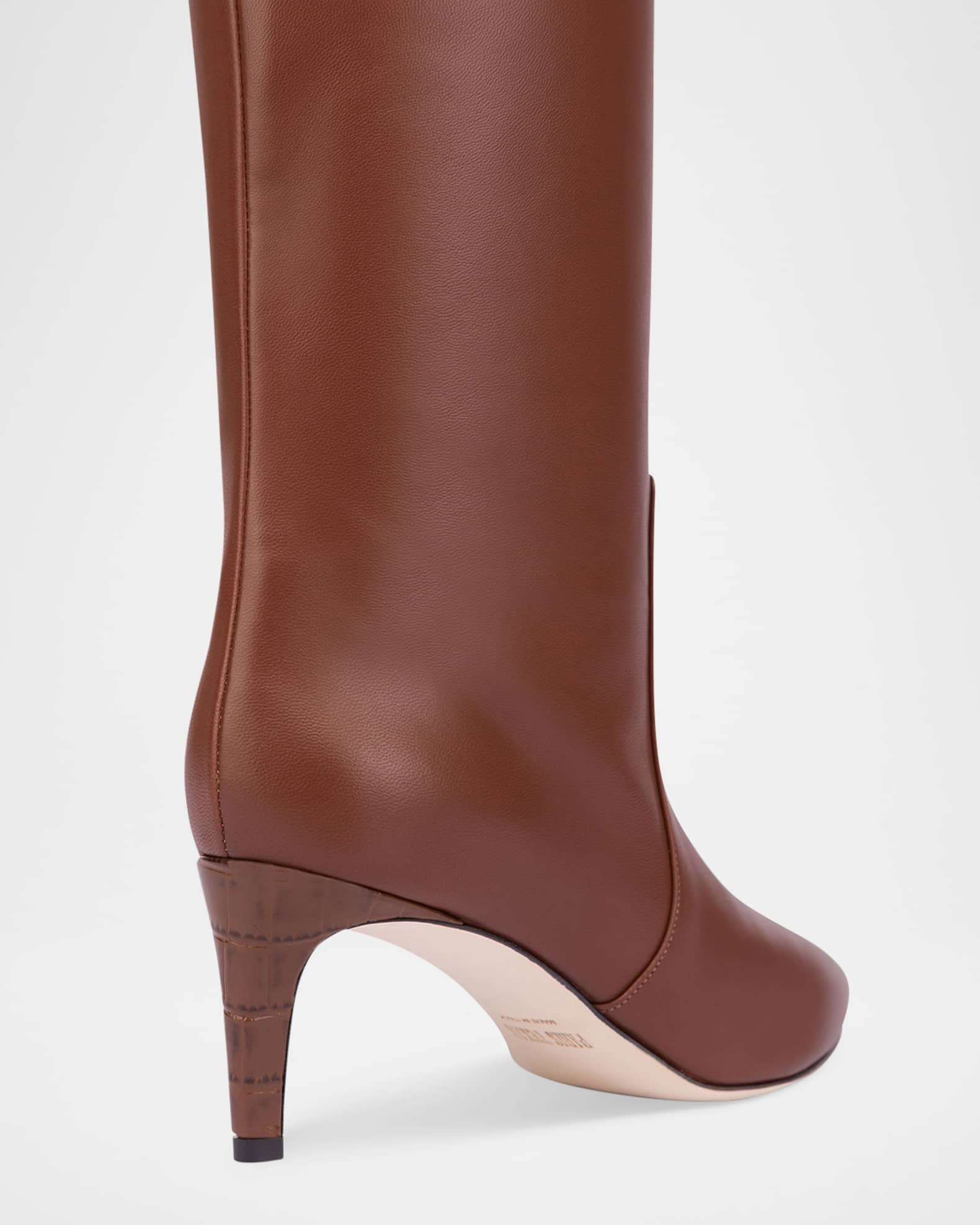 Knee-High Leather Stiletto Boots | Neiman Marcus