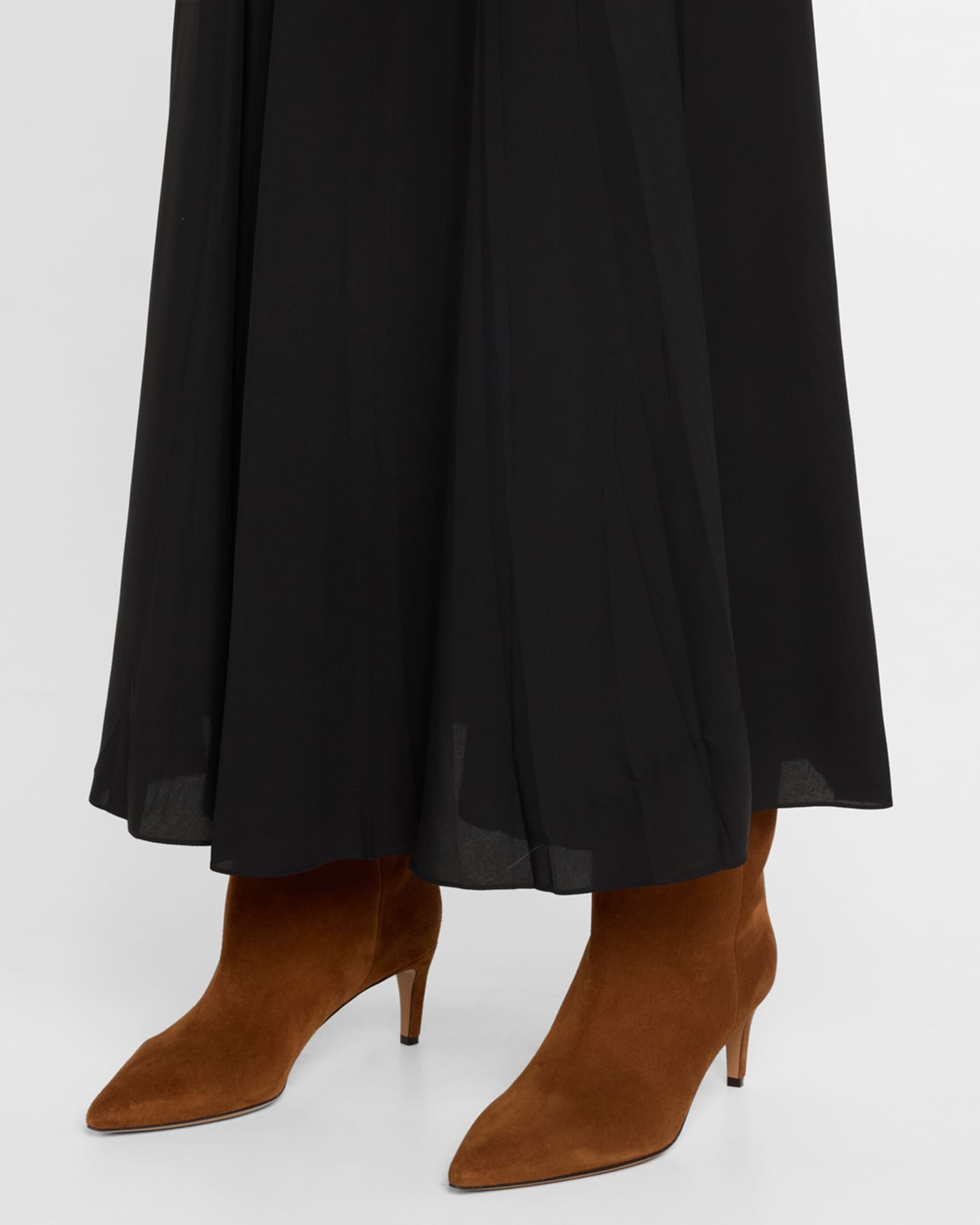 Paris Texas Suede Stiletto Mid Boots | Neiman Marcus