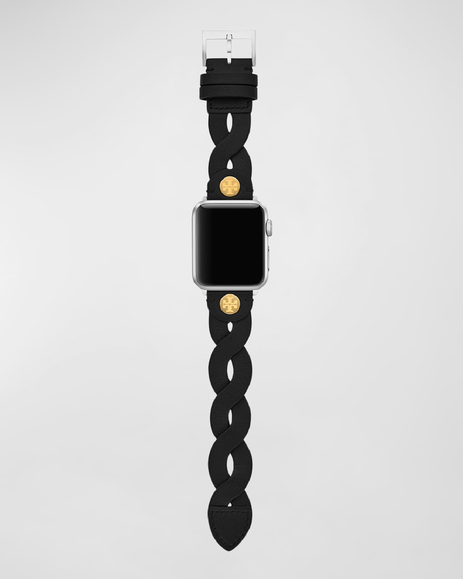 Tory Burch Braided Leather Apple Watch Band 38 45mm Neiman Marcus