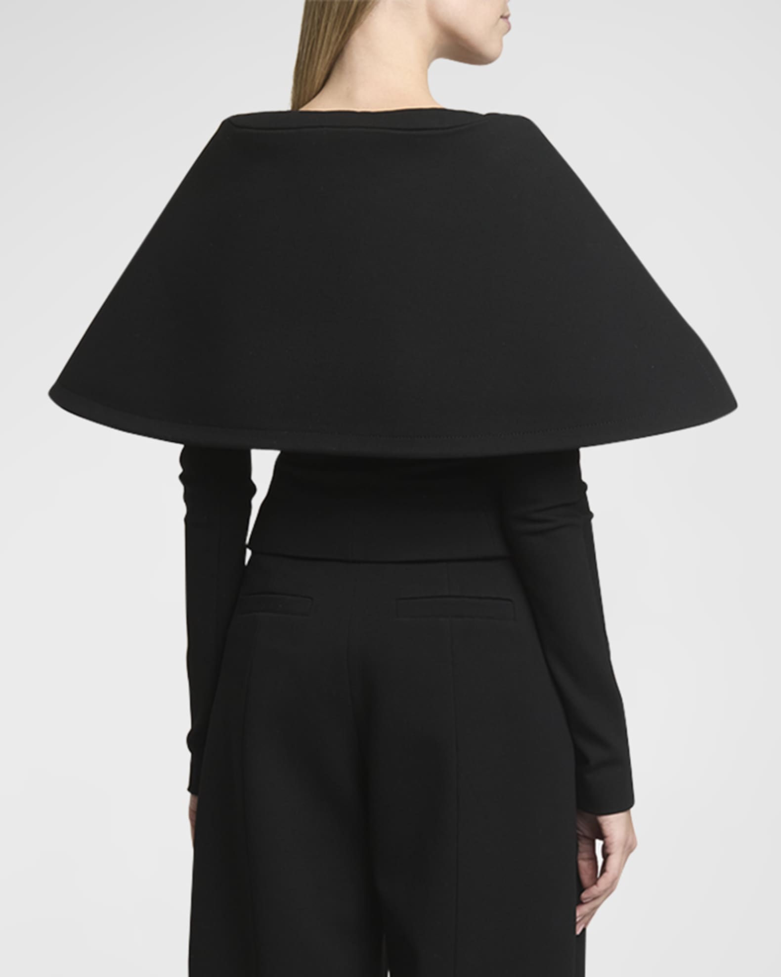 Jacquemus Giacca Structured Cape Jacket | Neiman Marcus