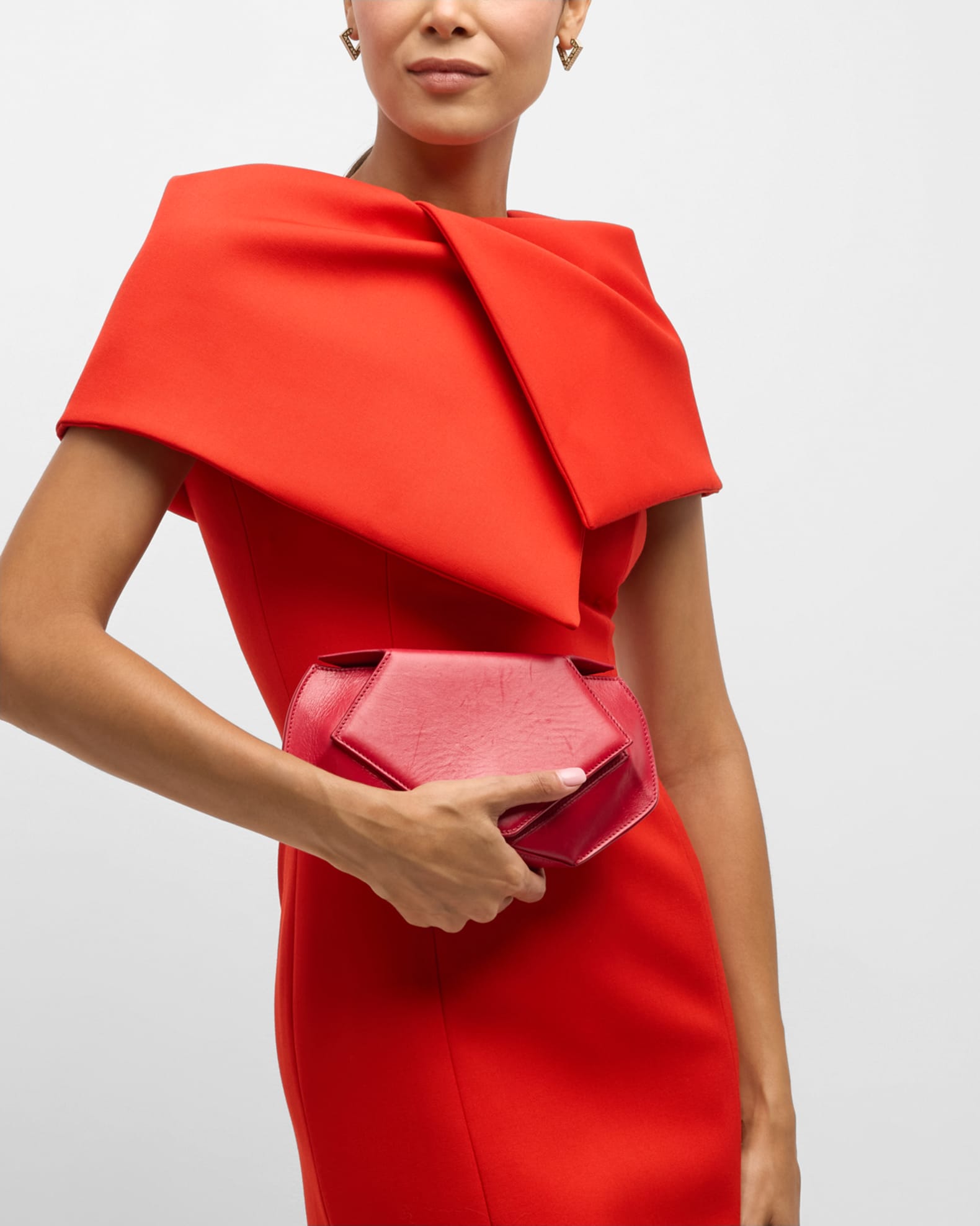 Dries Criel 18K Yellow Gold White Diamond and Green Enamel Brute Maxi ...