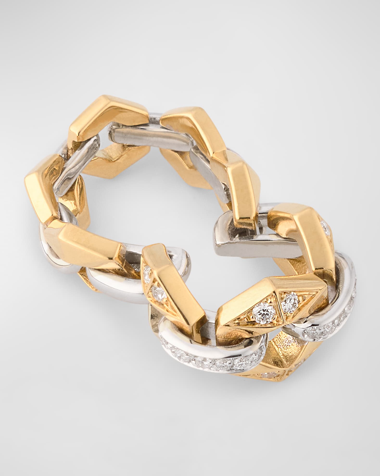 Dries Criel 18K Gold Diamond Flow Ring, Size 7 | Neiman Marcus