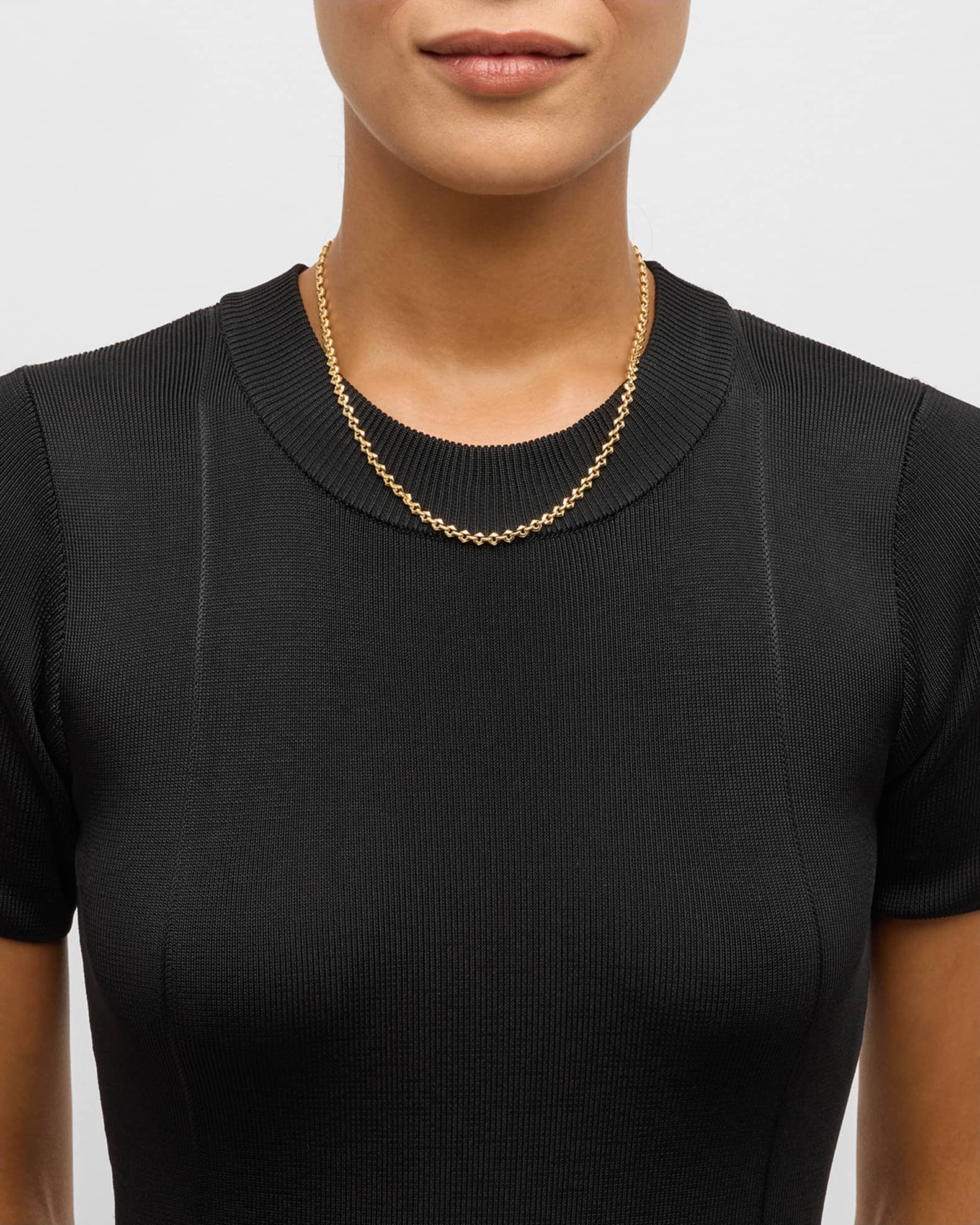 Dries Criel 18K Yellow Gold Bond Mini Necklace | Neiman Marcus