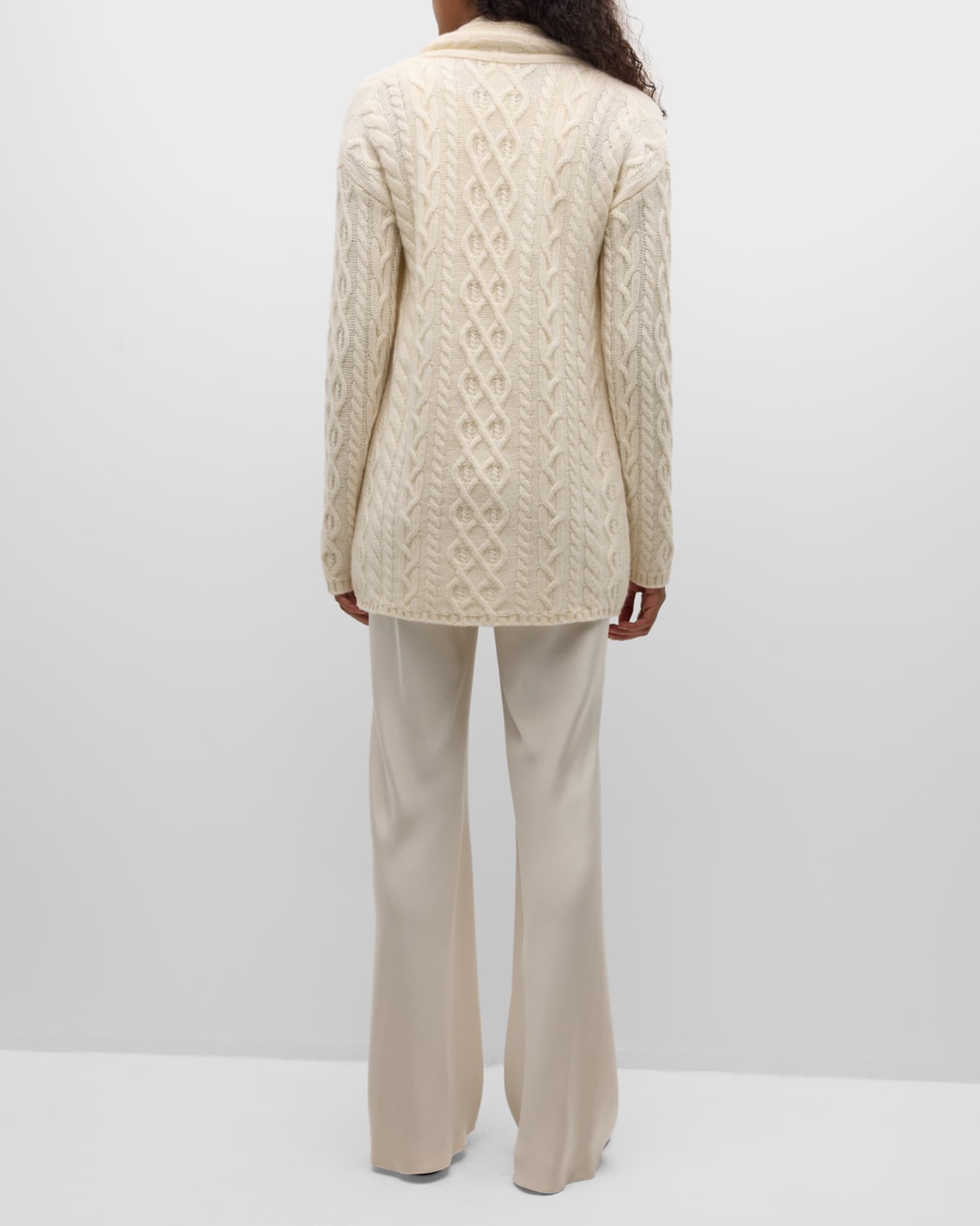 TSE Cashmere Cashmere Cable-Knit Cardigan | Neiman Marcus