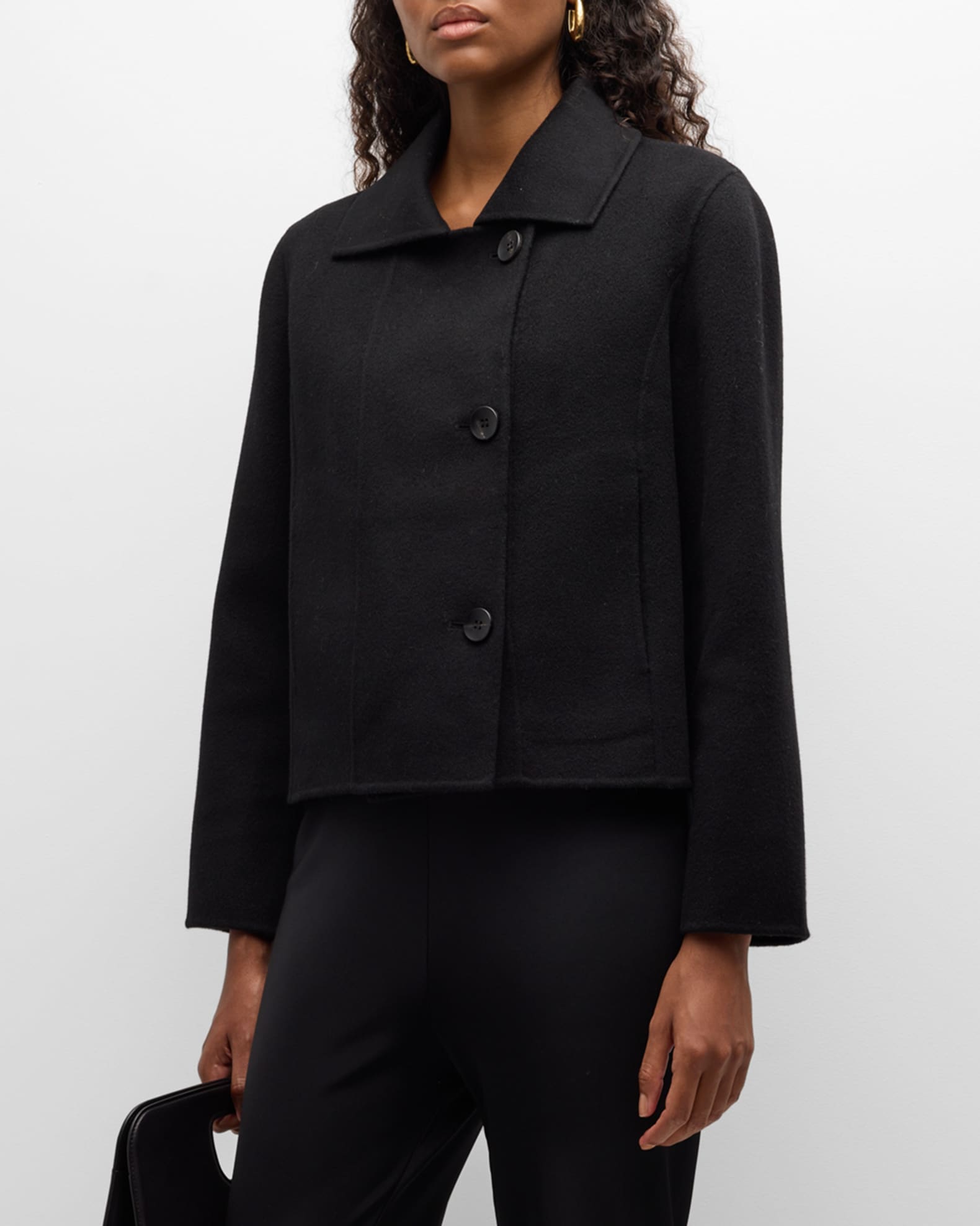 TSE Cashmere Short Cashmere Jacket | Neiman Marcus