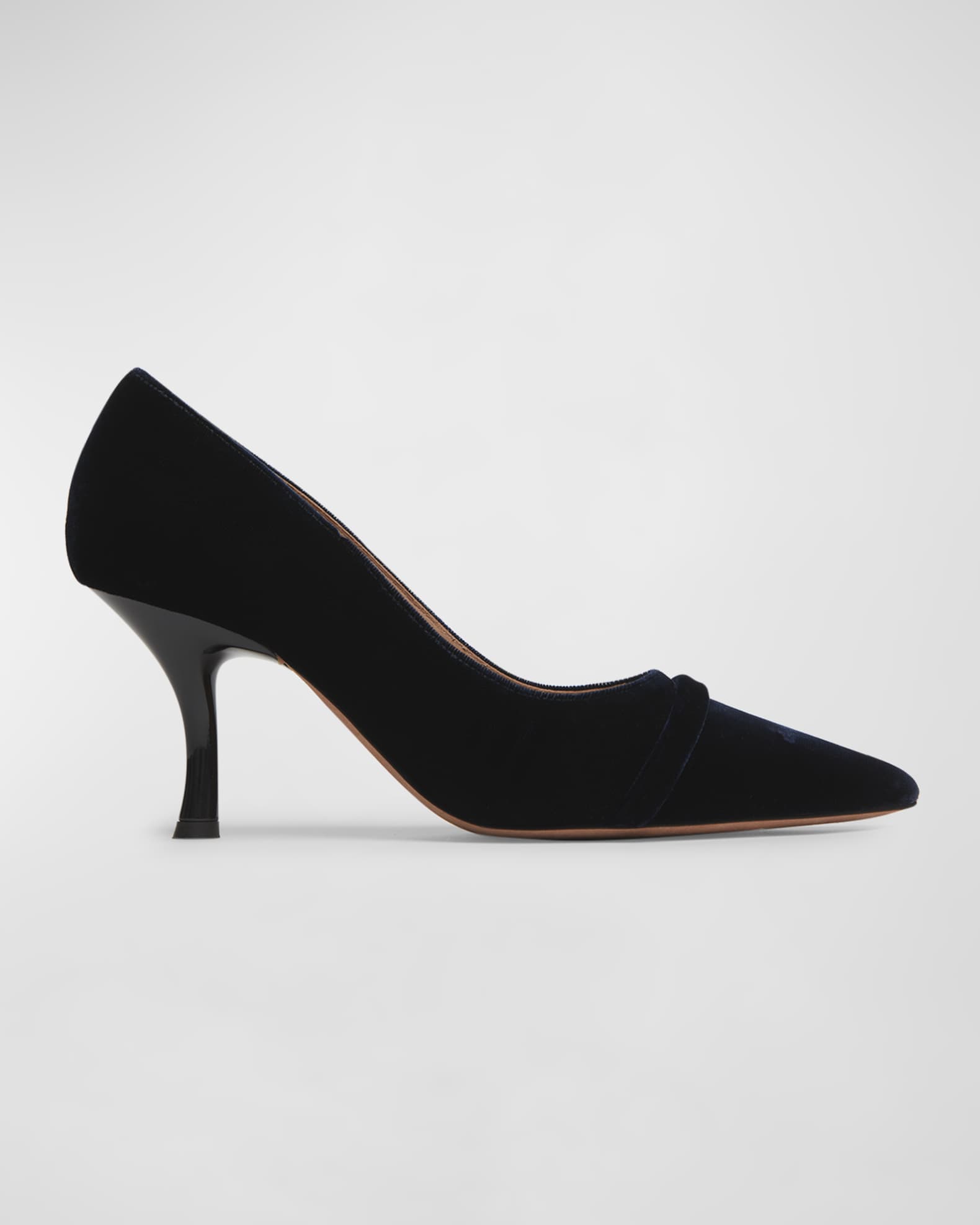 Malone Souliers Velvet Band Stiletto Pumps | Neiman Marcus