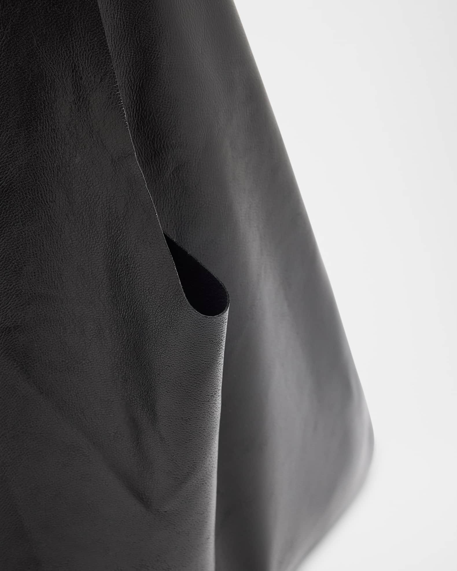 THE ROW Small Bindle in Nappa Crackled Leather | Neiman Marcus