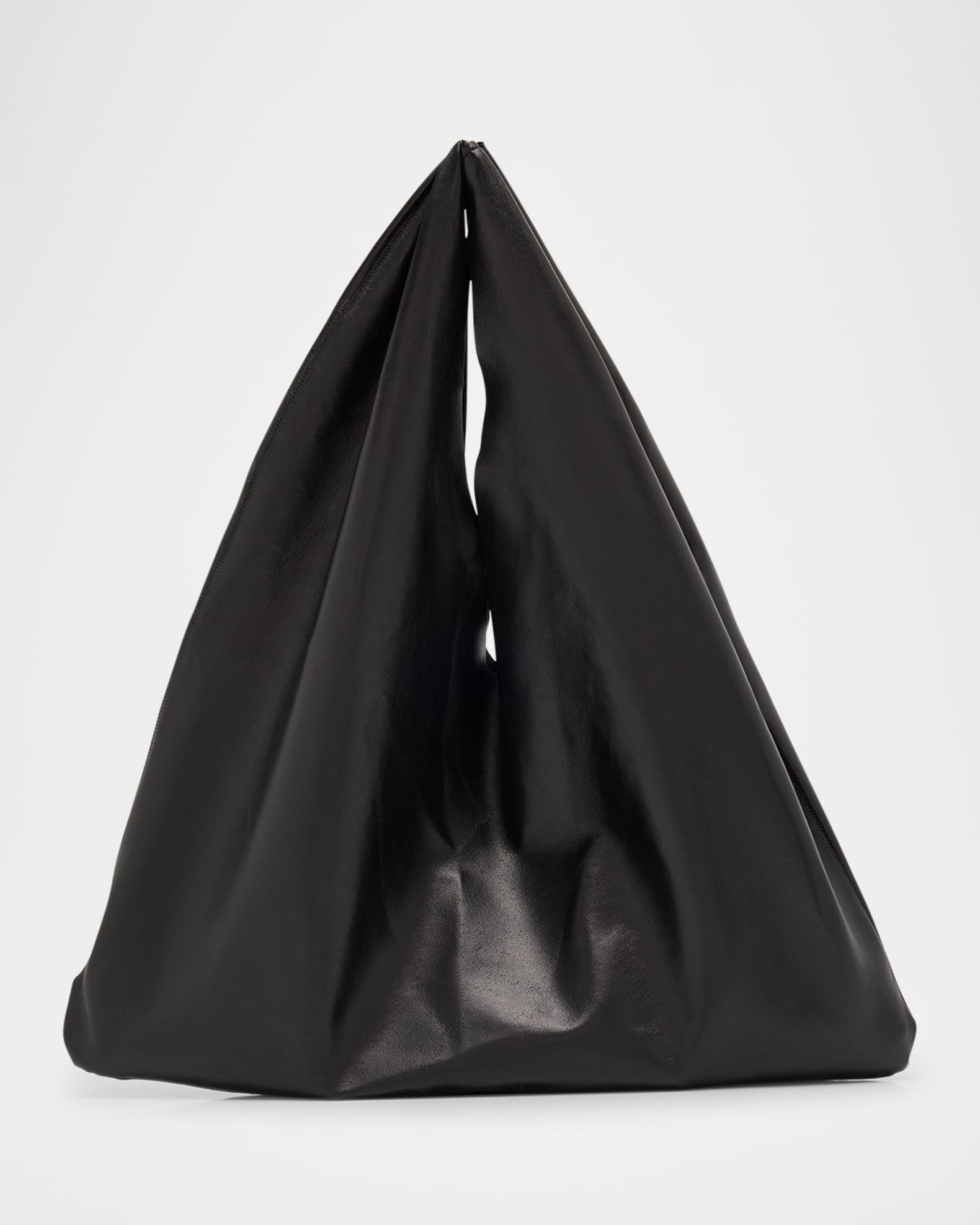 THE ROW Small Bindle in Nappa Crackled Leather | Neiman Marcus