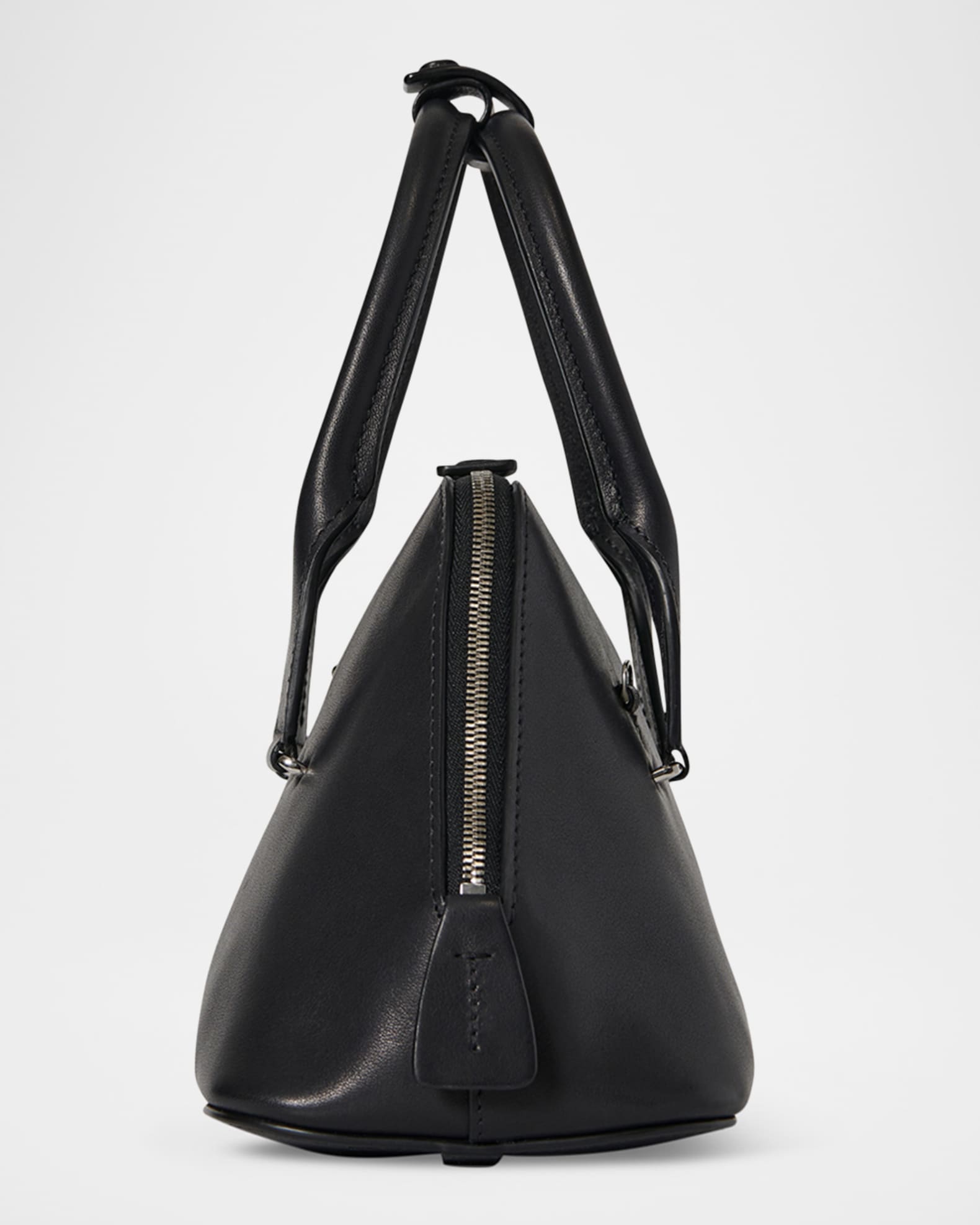 THE ROW Mini Devon in Saddle Leather | Neiman Marcus
