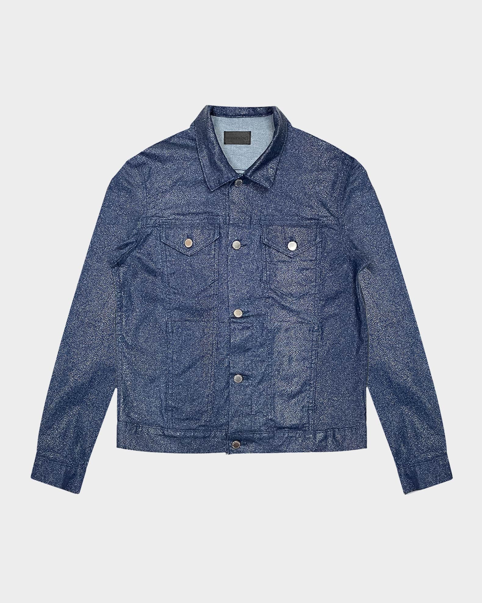 monfrere Men's Dean Shimmer Trucker Jacket | Neiman Marcus