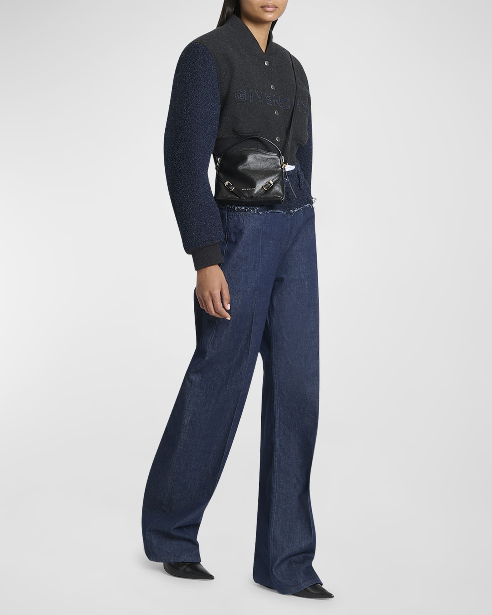 Givenchy Voyou Nano Bag in Leather | Neiman Marcus