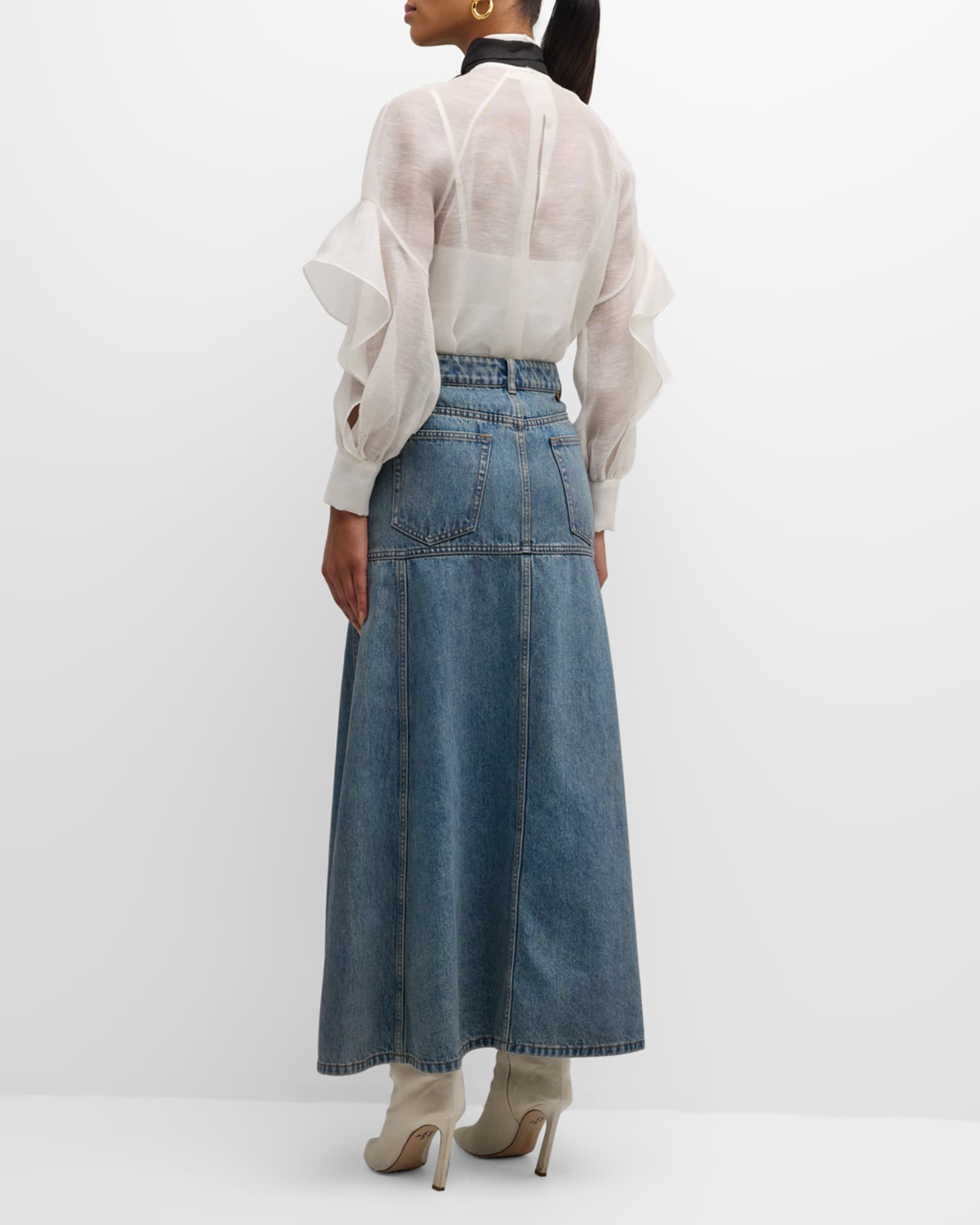 Zimmermann Illustration Waterfall Shirt | Neiman Marcus