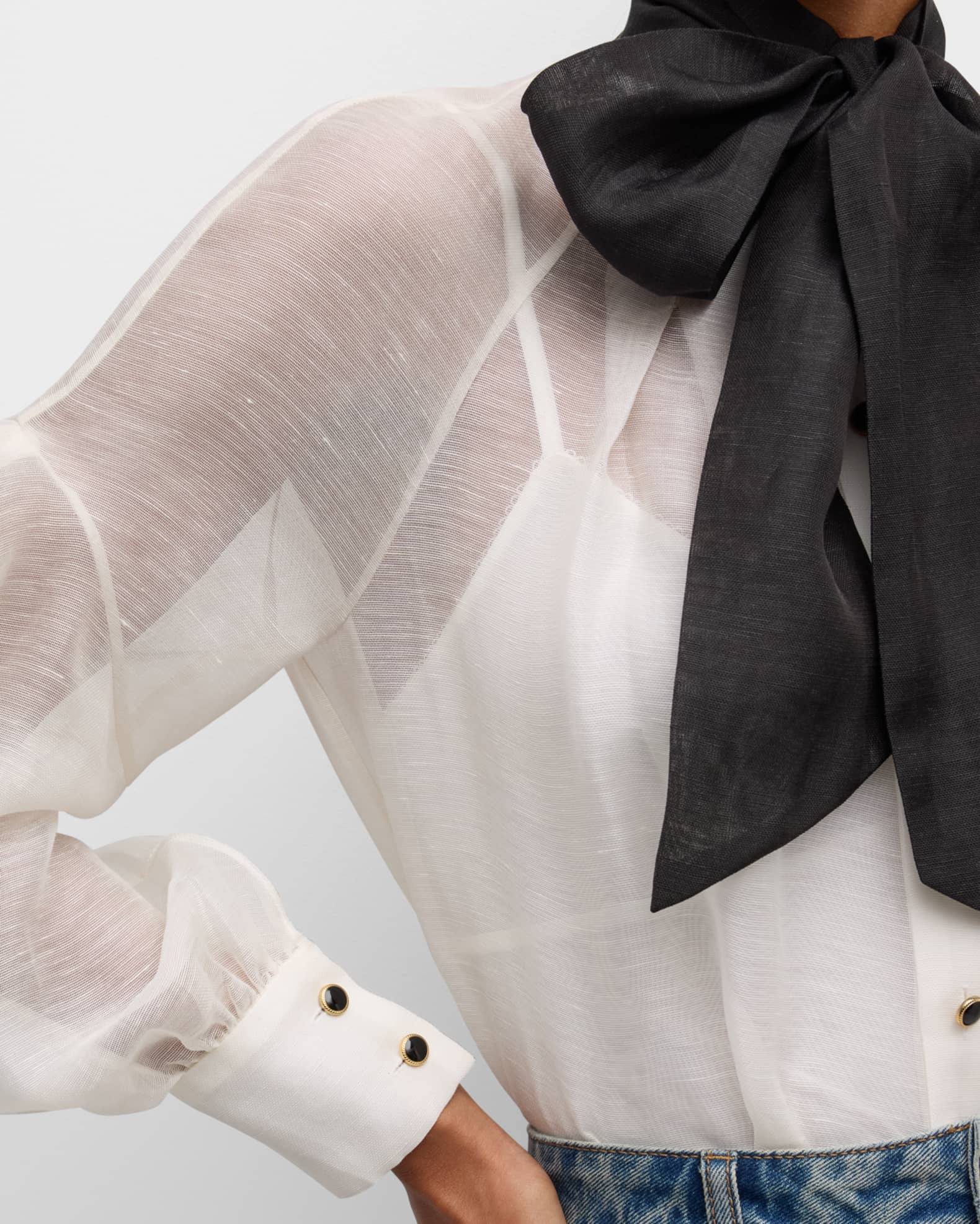 Zimmermann Illustration Waterfall Shirt | Neiman Marcus