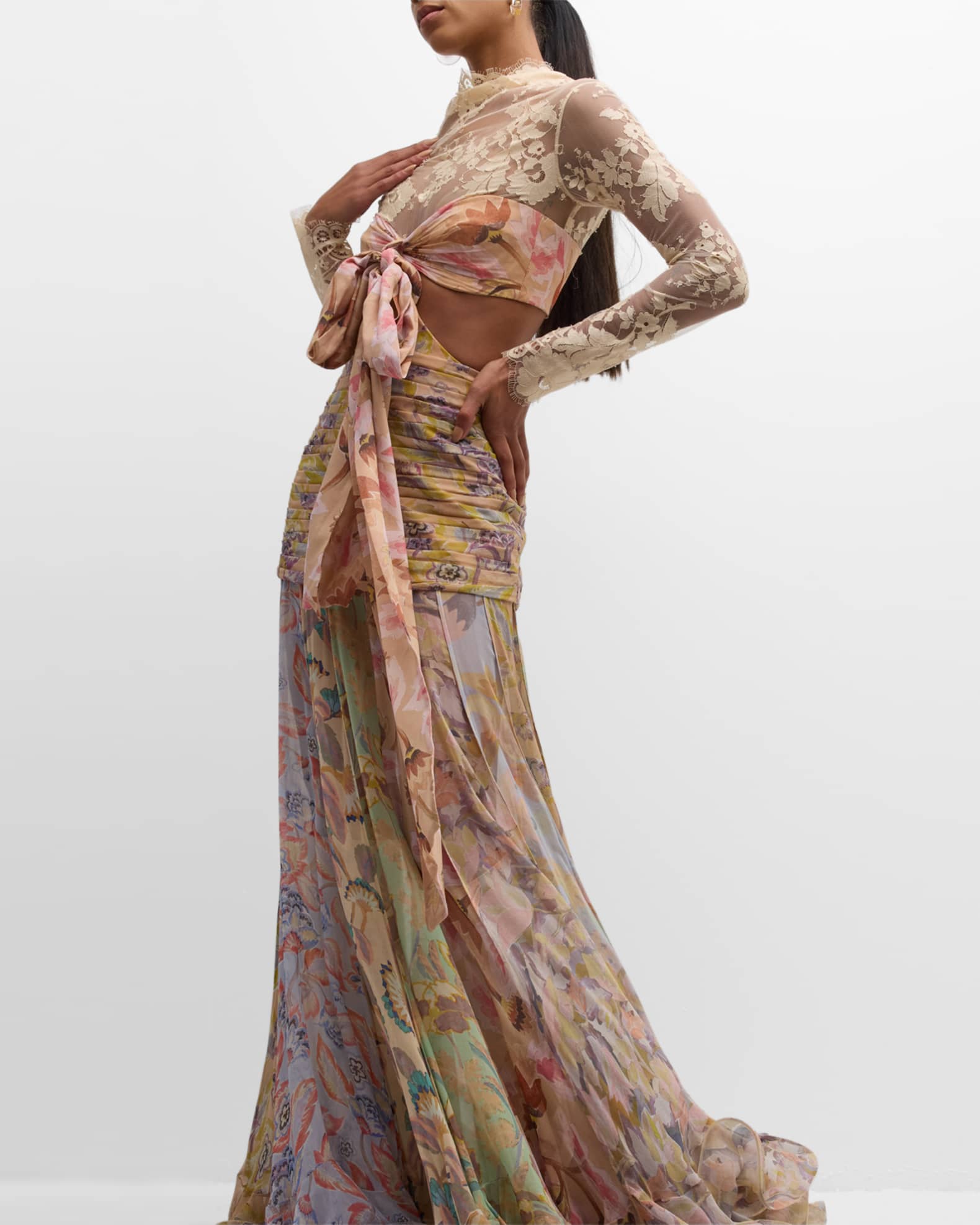 Zimmermann Eden Flounce Maxi Dress | Neiman Marcus