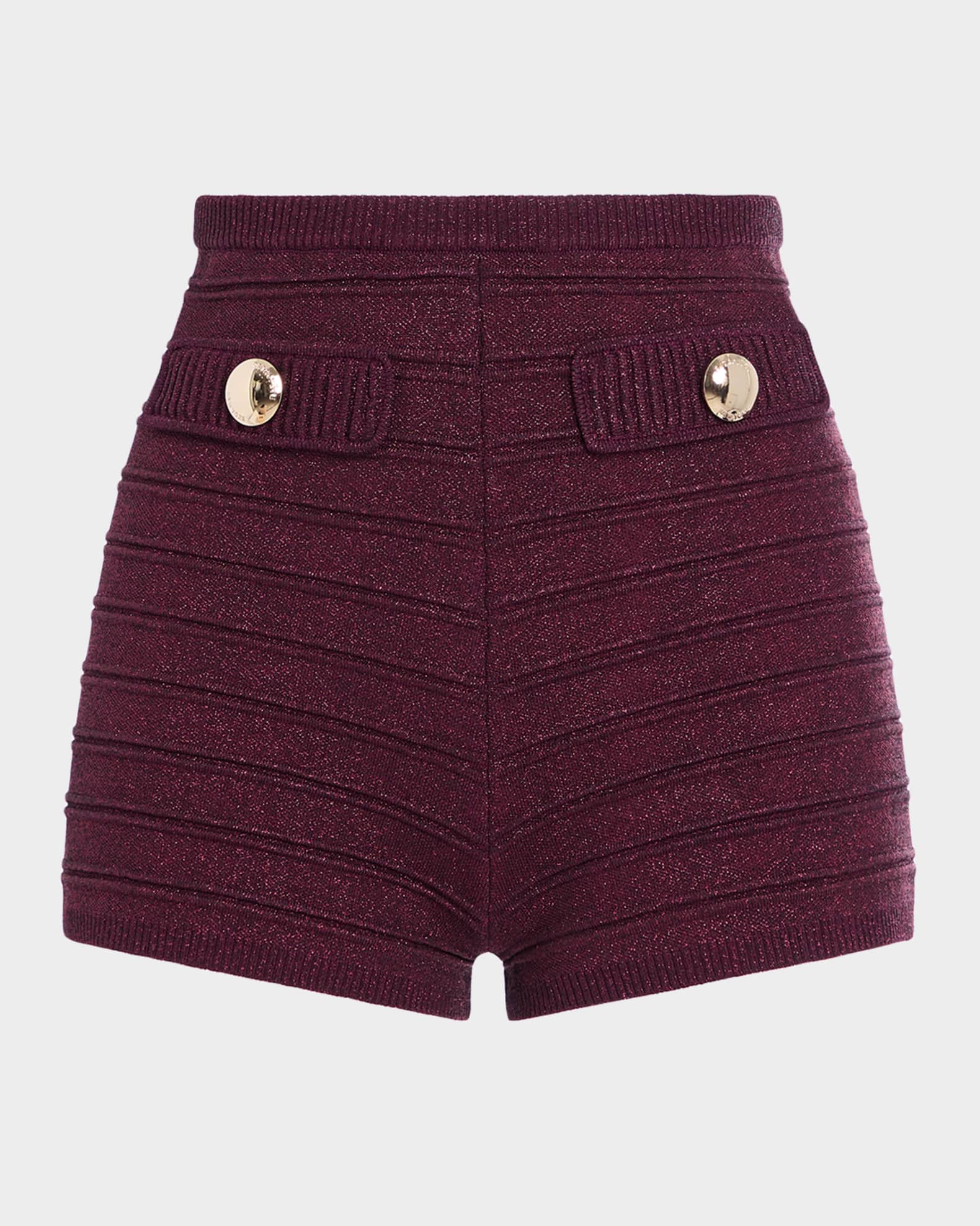Retrofete Sandra Bandage Knit Shorts | Neiman Marcus