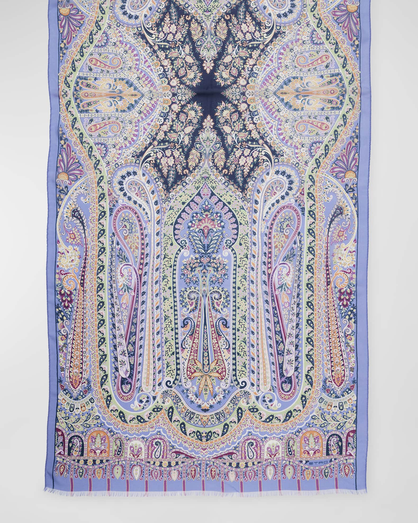 Etro Bohemian Silk Scarf | Neiman Marcus