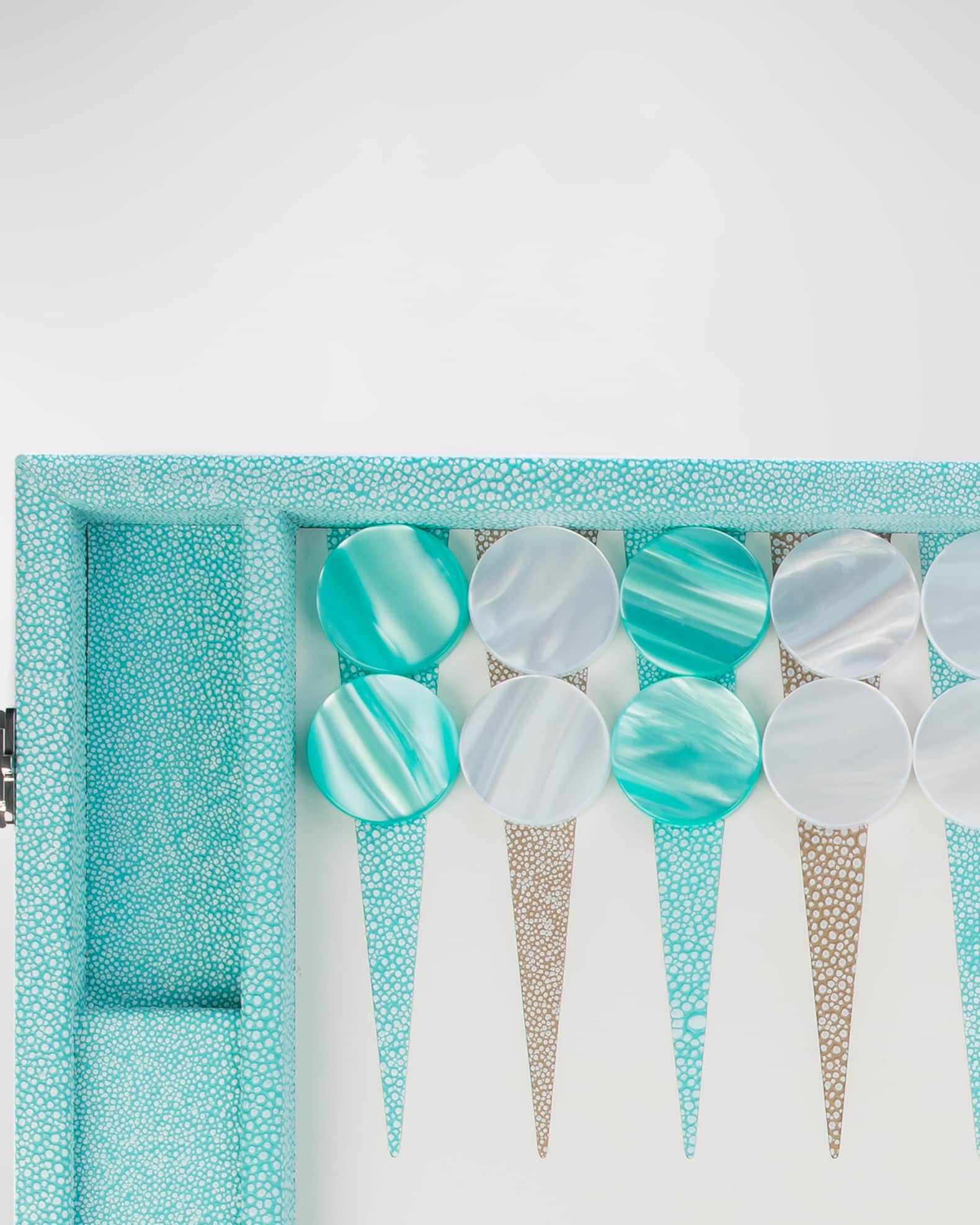 Hector Saxe Gabin Large Backgammon Set | Neiman Marcus