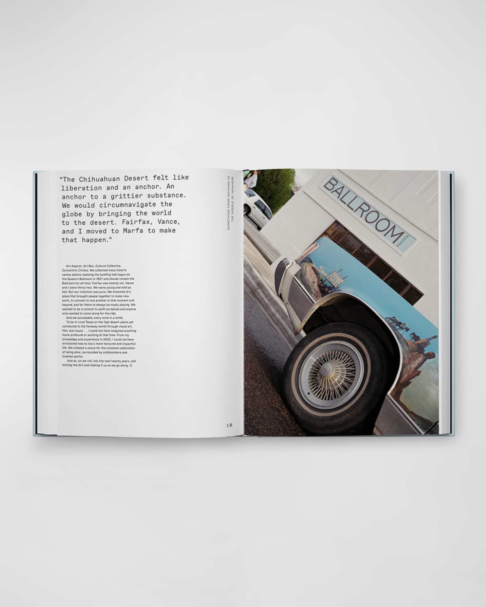 Phaidon Press "Ballroom Marfa: The First Twenty Years" Book by Virginia ...