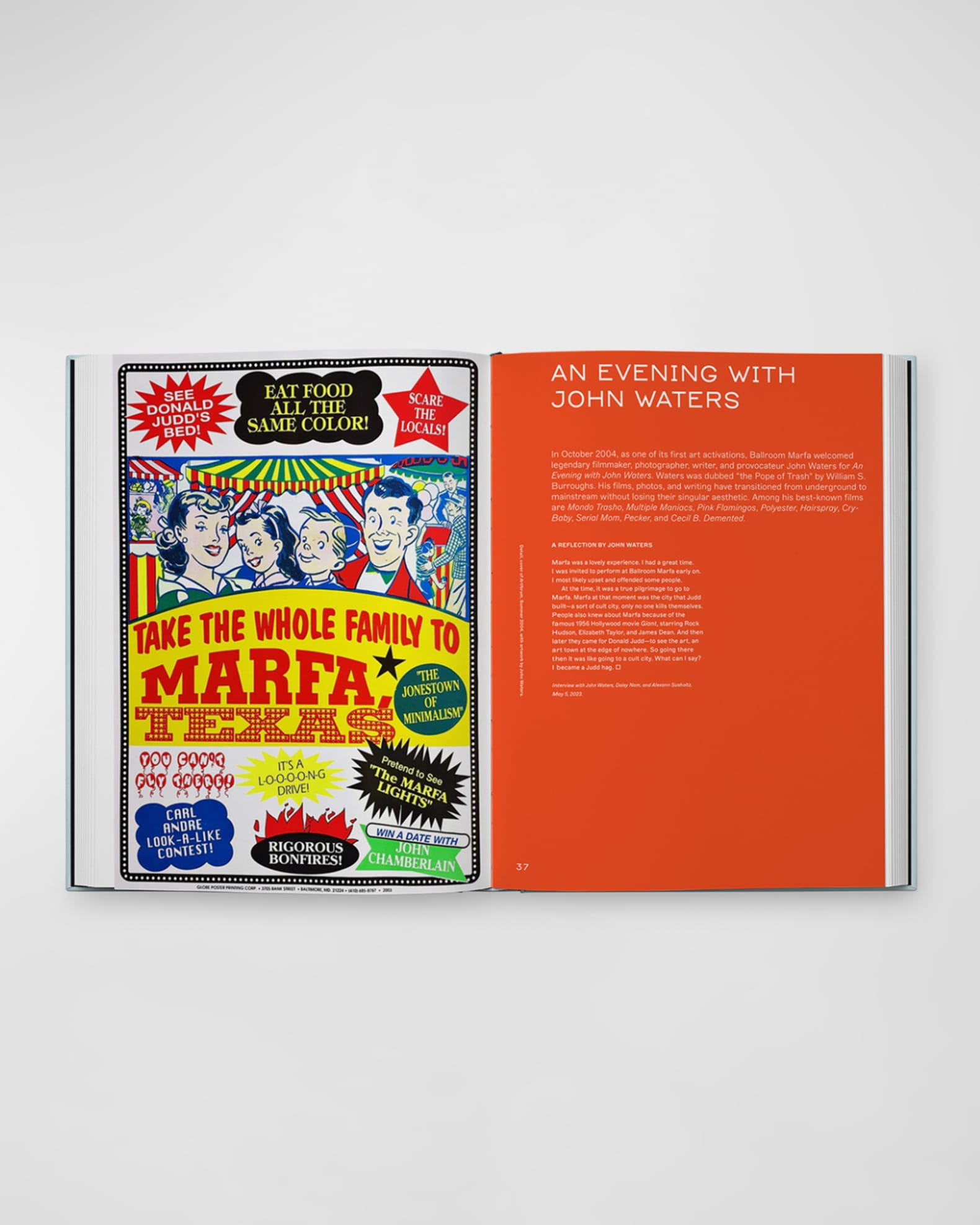 Phaidon Press "Ballroom Marfa: The First Twenty Years" Book by Virginia ...