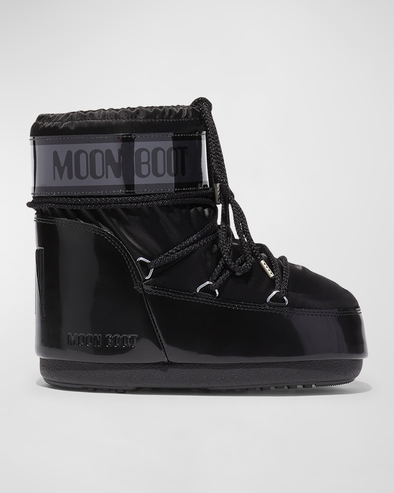 Moon Boot Icon Glance Nylon Ankle Snow Boots | Neiman Marcus