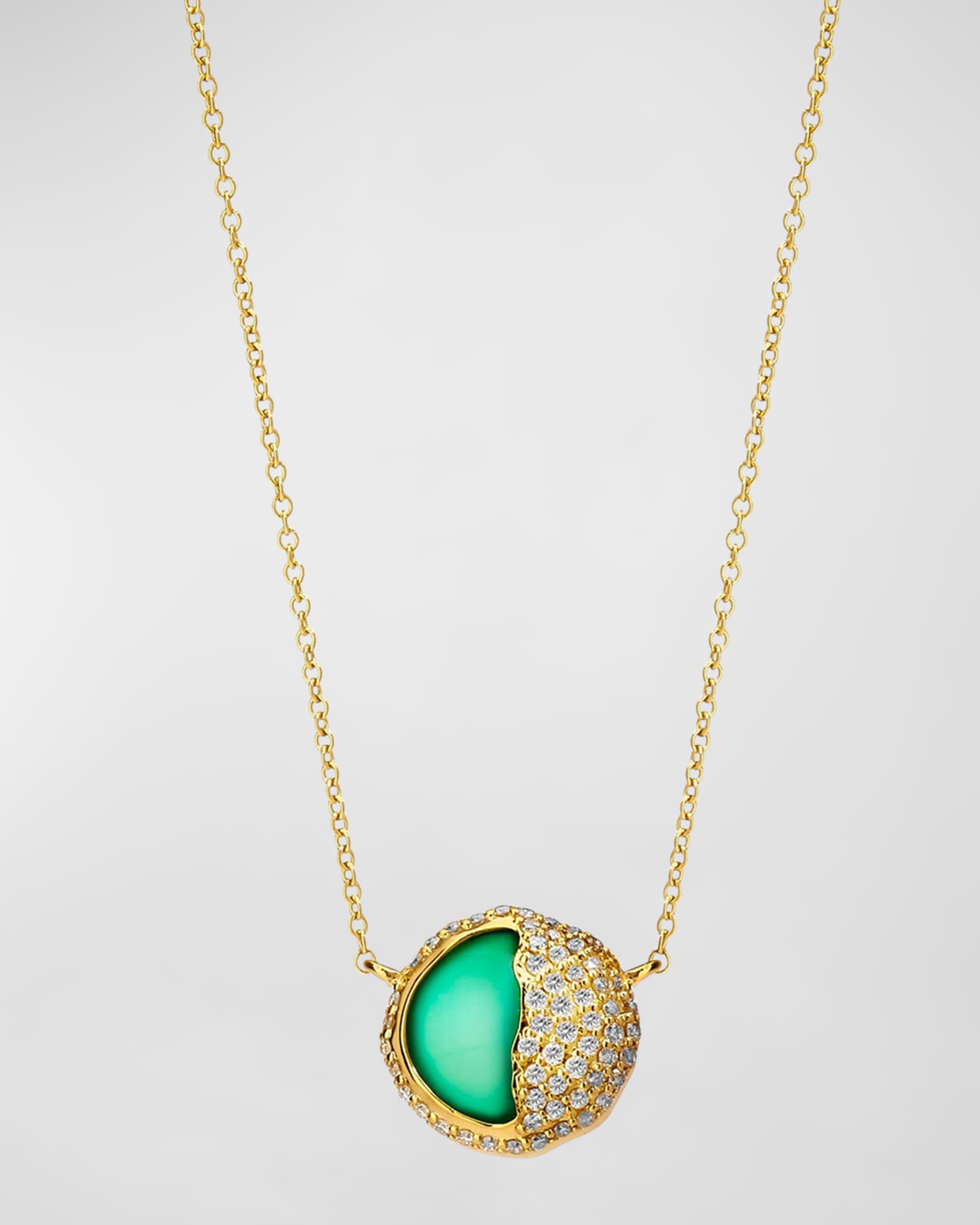 18K Cosmic Eclipse Necklace | Neiman Marcus