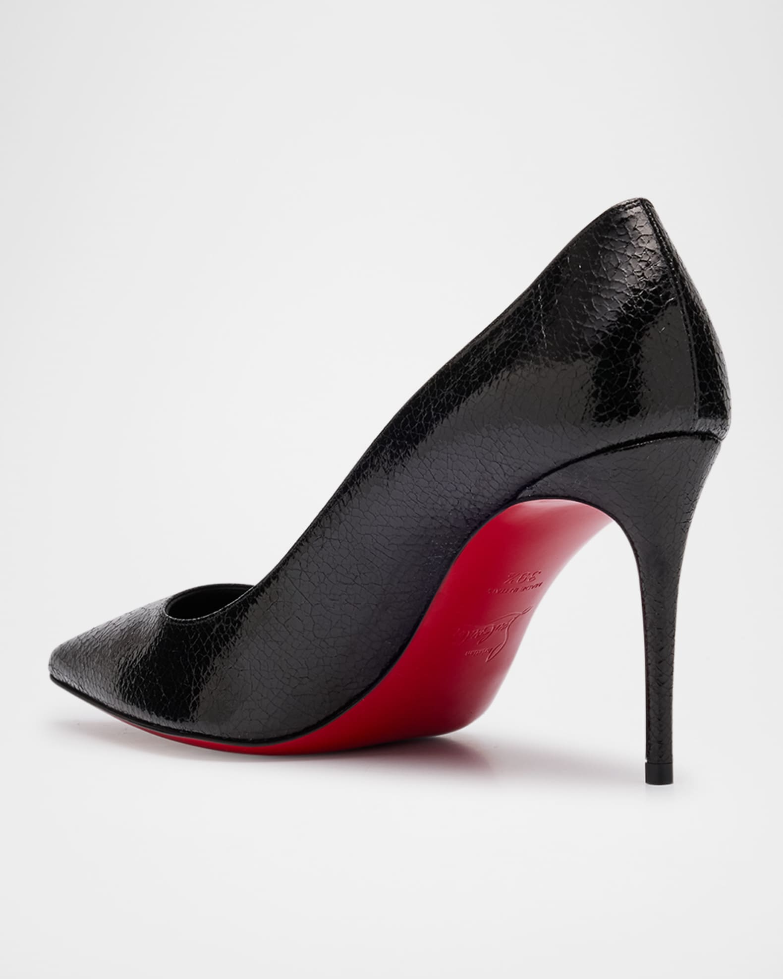 Christian Louboutin Kate Specchio Red Sole Leather Pumps | Neiman Marcus