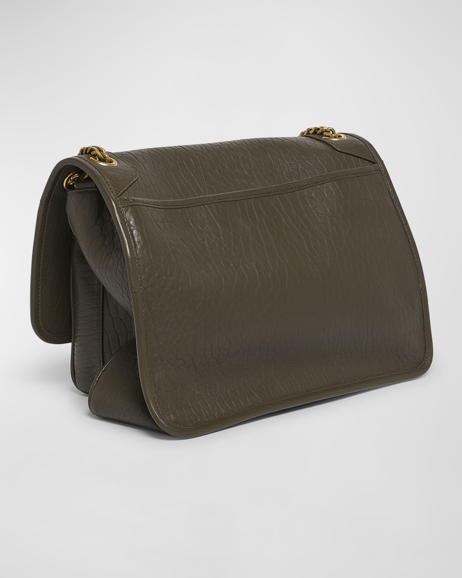 Saint Laurent Niki Large YSL Crossbody Bag in Lambskin Leather | Neiman ...