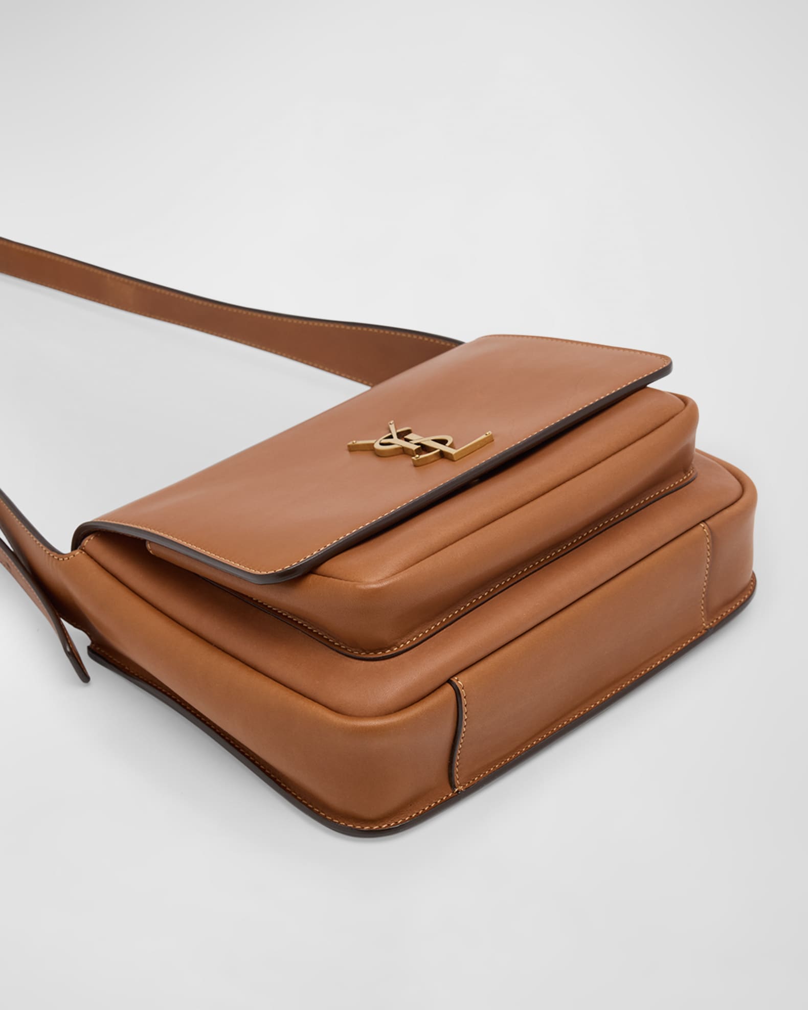 Saint Laurent Niki YSL Crossbody Bag in Vegetable Calf Leather | Neiman ...