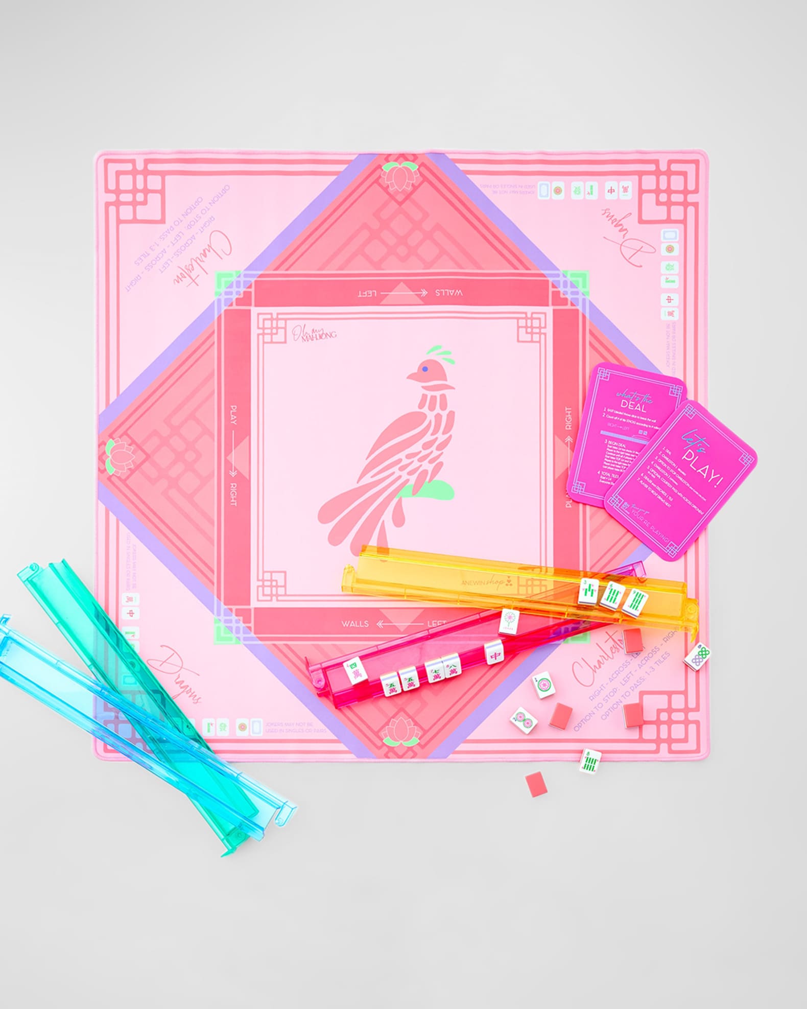 OH MY MAHJONG Spring Ultimate Mahjong Set | Neiman Marcus