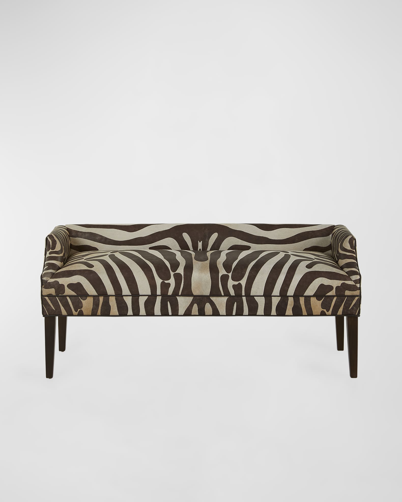 Massoud Somer Hair on Hide End-Of-Bed Bench, 60" | Neiman Marcus
