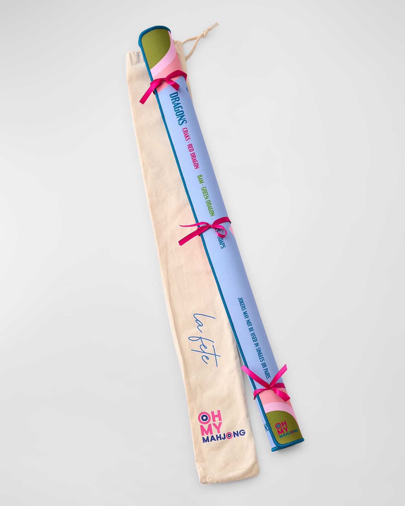 OH MY MAHJONG La Fete Neoprene Mahjong Mat | Neiman Marcus