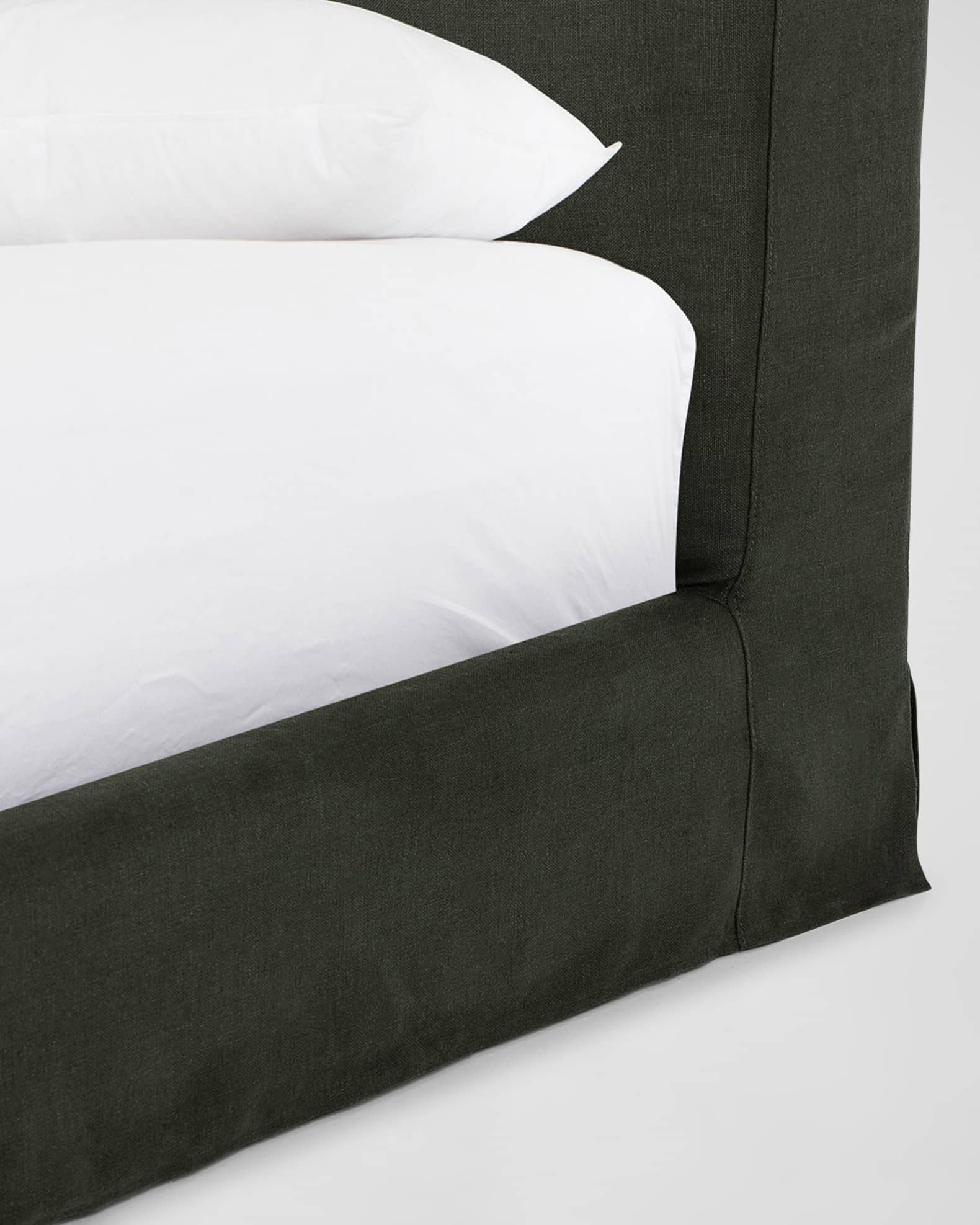 Aidan Slipcover Bed | Neiman Marcus
