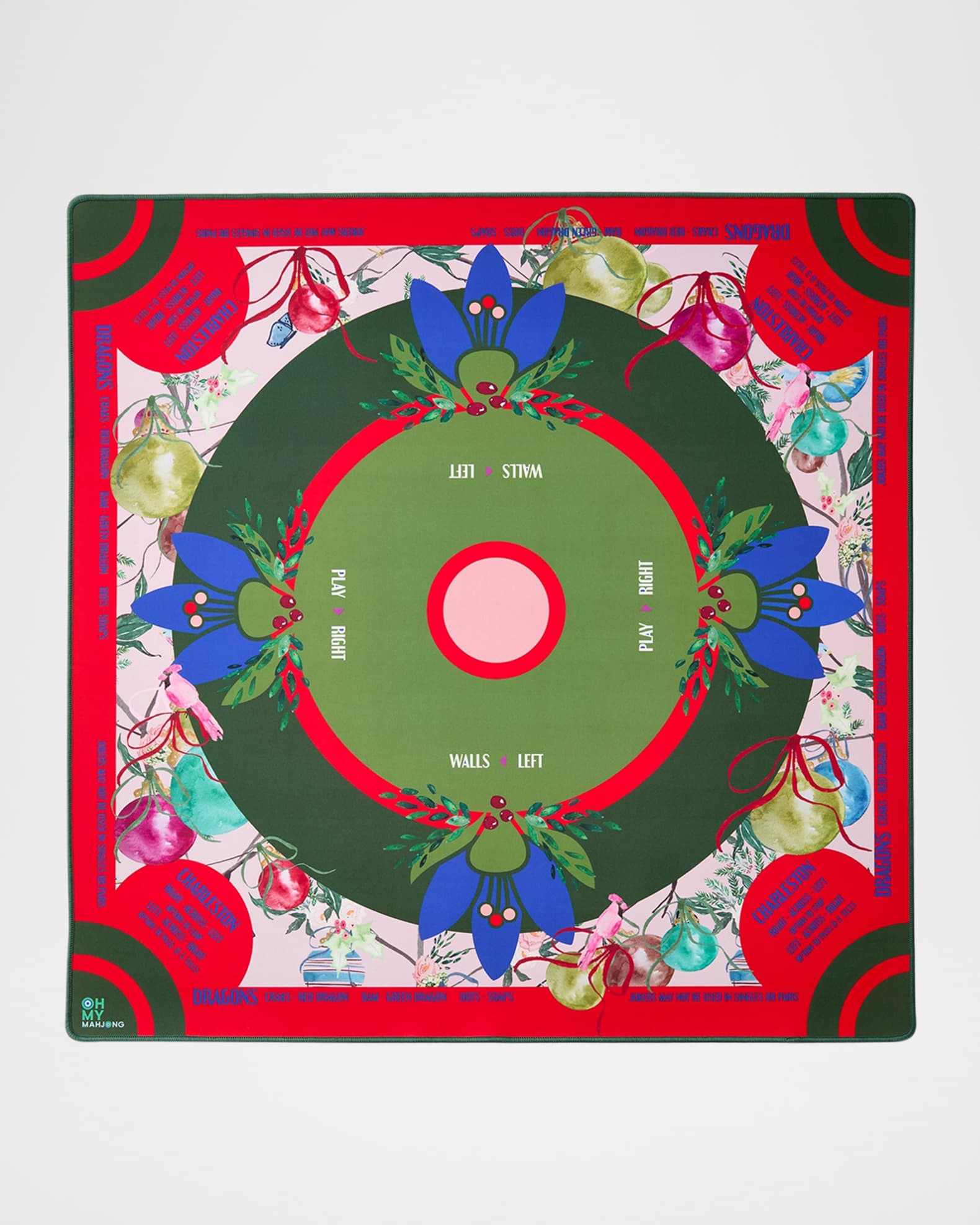 OH MY MAHJONG Merry Mahjong x Brooke Wright Mat | Neiman Marcus