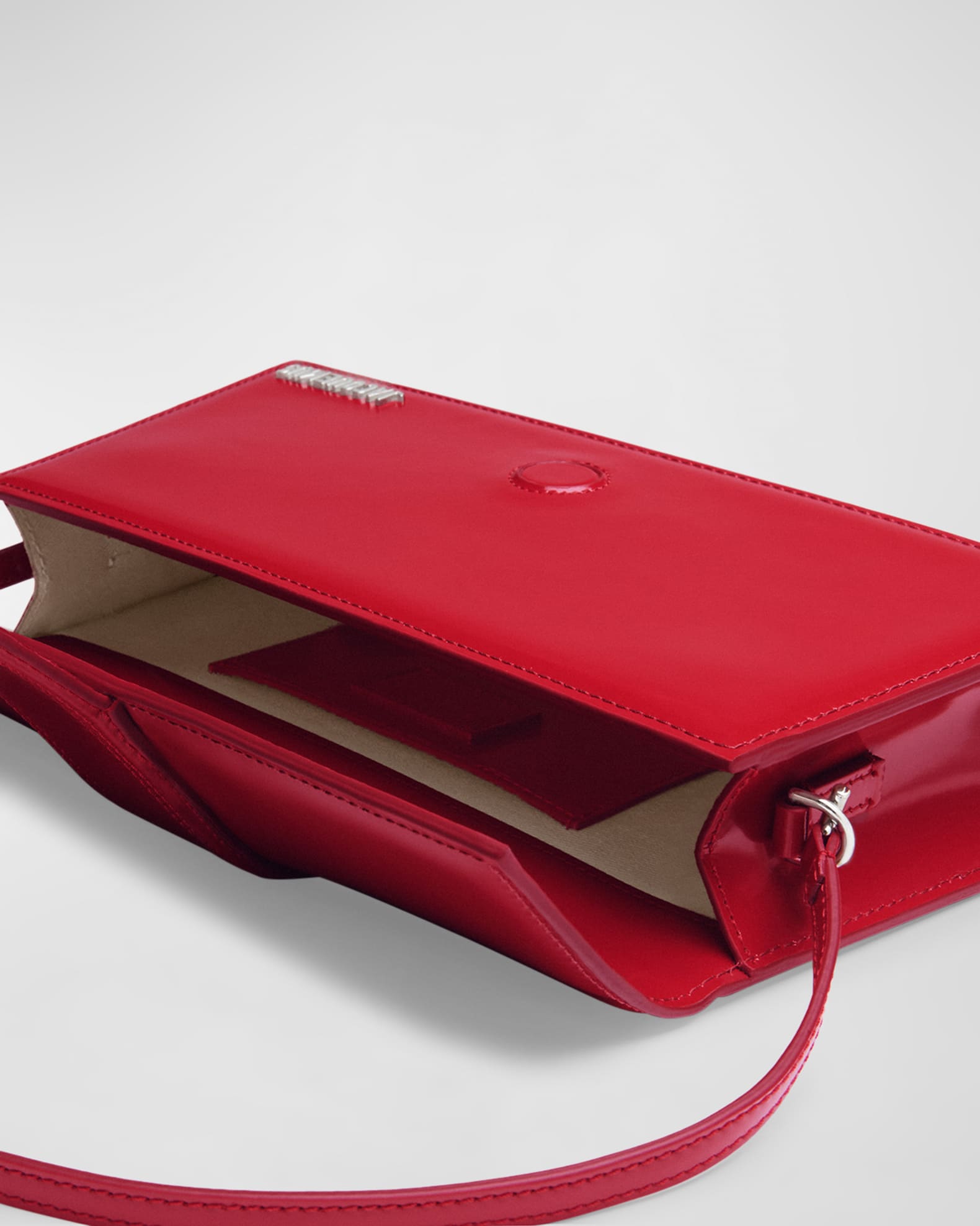 Jacquemus Le Bambino Long Leather Shoulder Bag | Neiman Marcus