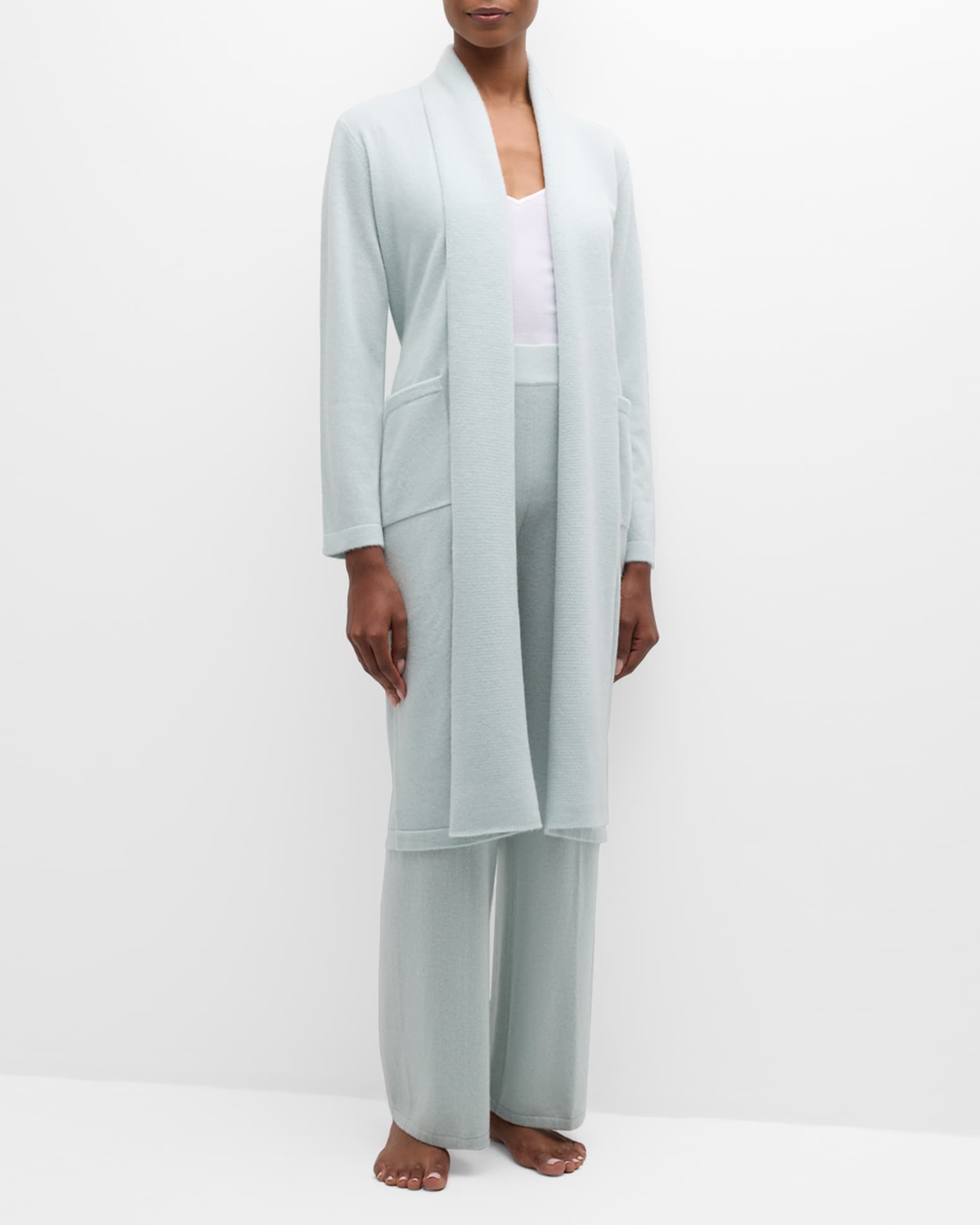 Cashmere Shawl-Collar Robe | Neiman Marcus