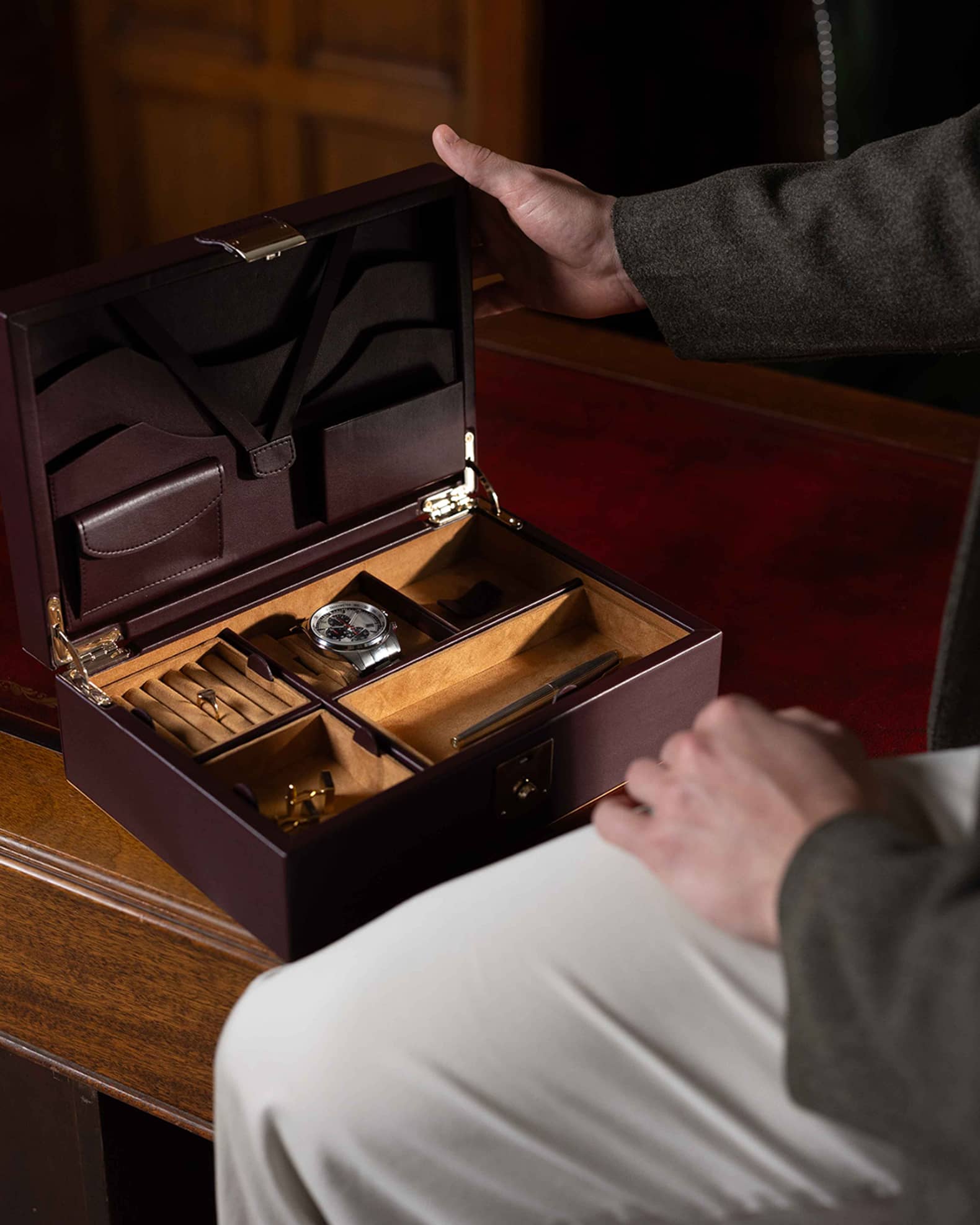 WOLF Men's Philipp Watch & Jewelry Lifestyle Box | Neiman Marcus