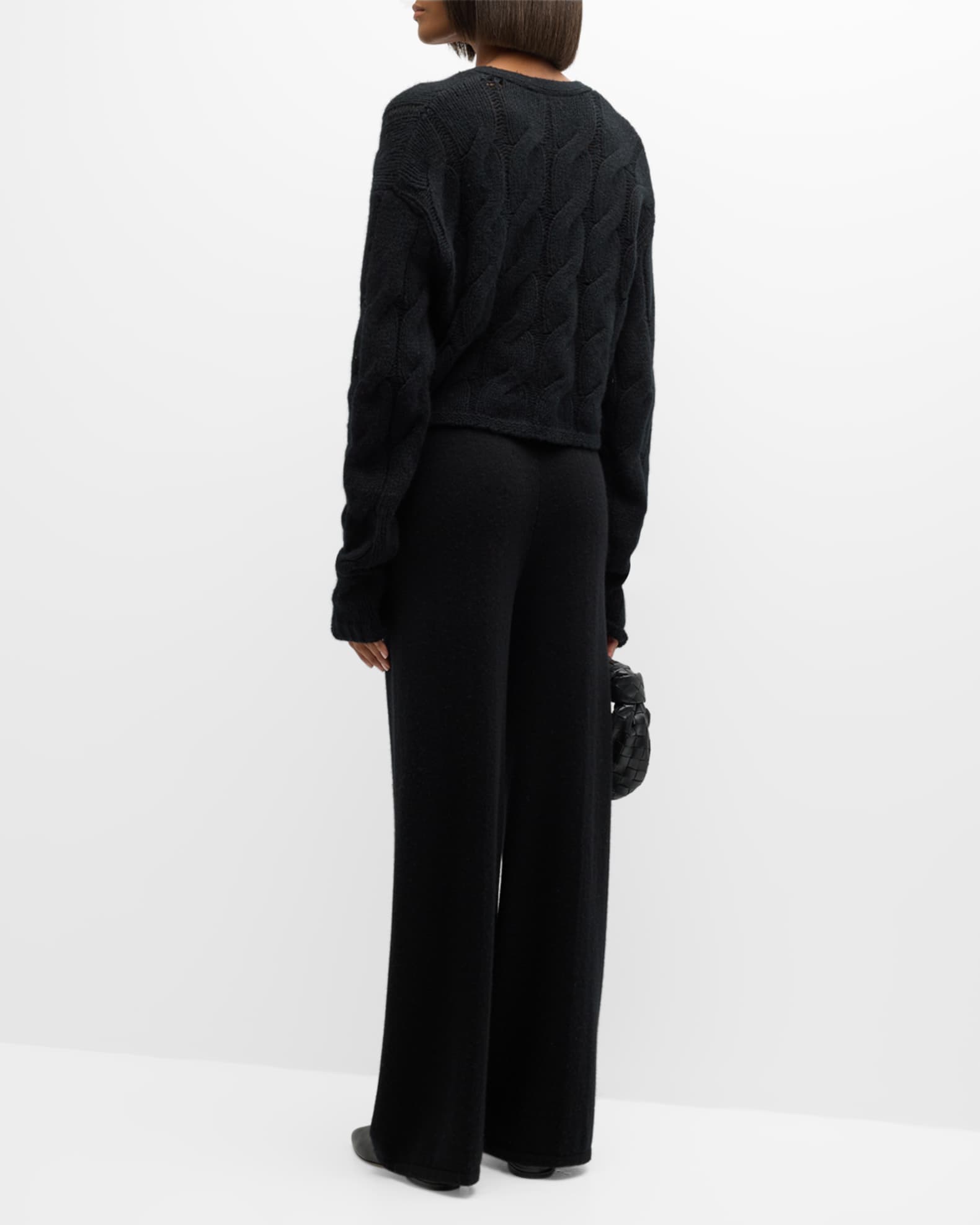 Sablyn Jolie Cashmere Cable-Knit Cardigan | Neiman Marcus