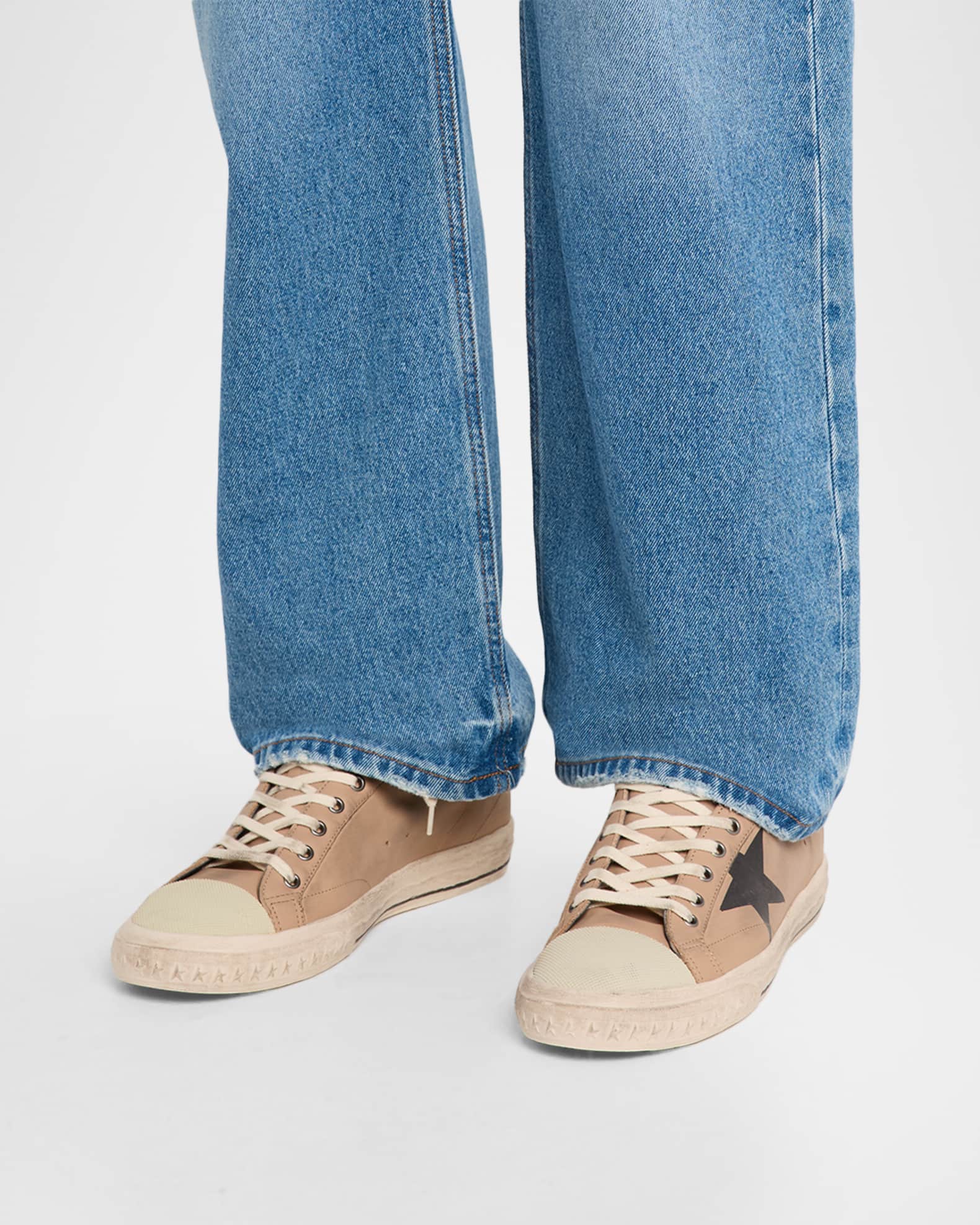 Golden Goose Men's Super-Star Nubuck Fashion Sneakers | Neiman Marcus