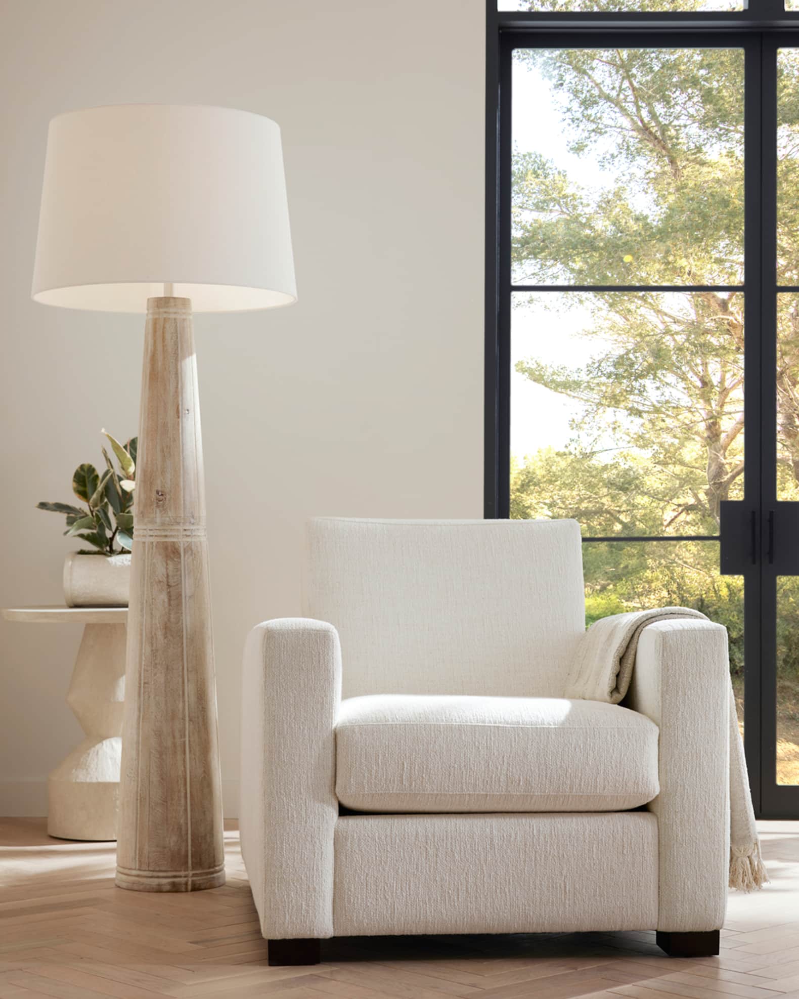 Arteriors Elmhurst 70" Floor Lamp | Neiman Marcus