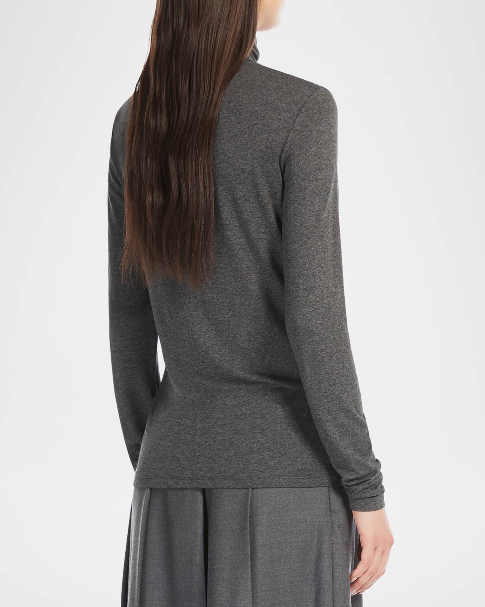 Weekend Max Mara Multif Turtleneck Stretch Viscose Top | Neiman Marcus