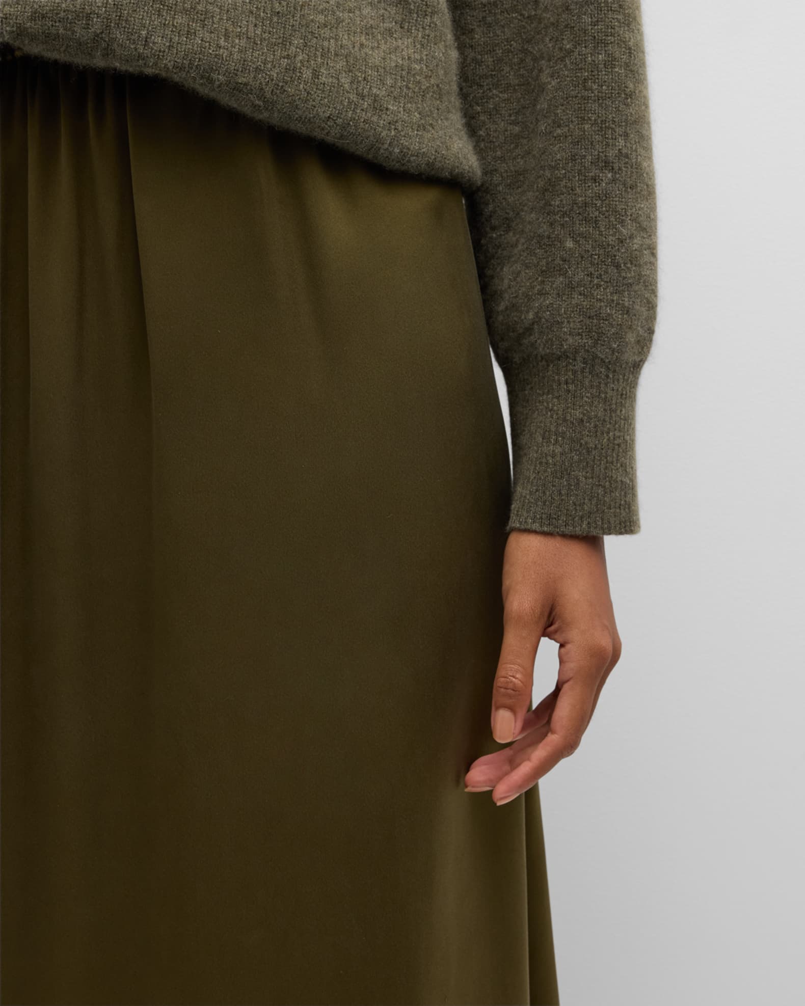 Xirena Sela A-Line Silk Maxi Skirt | Neiman Marcus