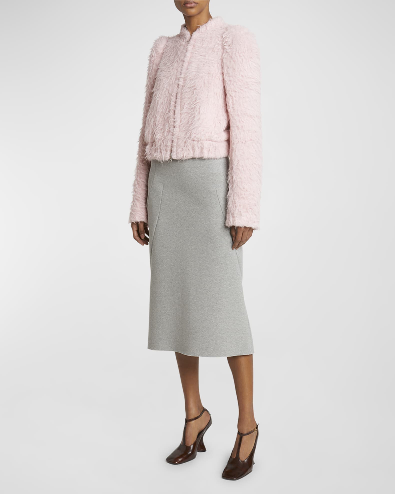 Dries Van Noten Volca Wool Short Jacket with Back Vent | Neiman Marcus