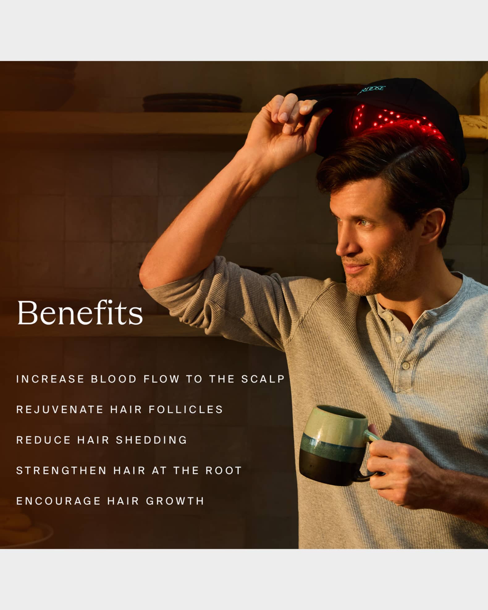 HigherDOSE Red Light Therapy Hat | Neiman Marcus